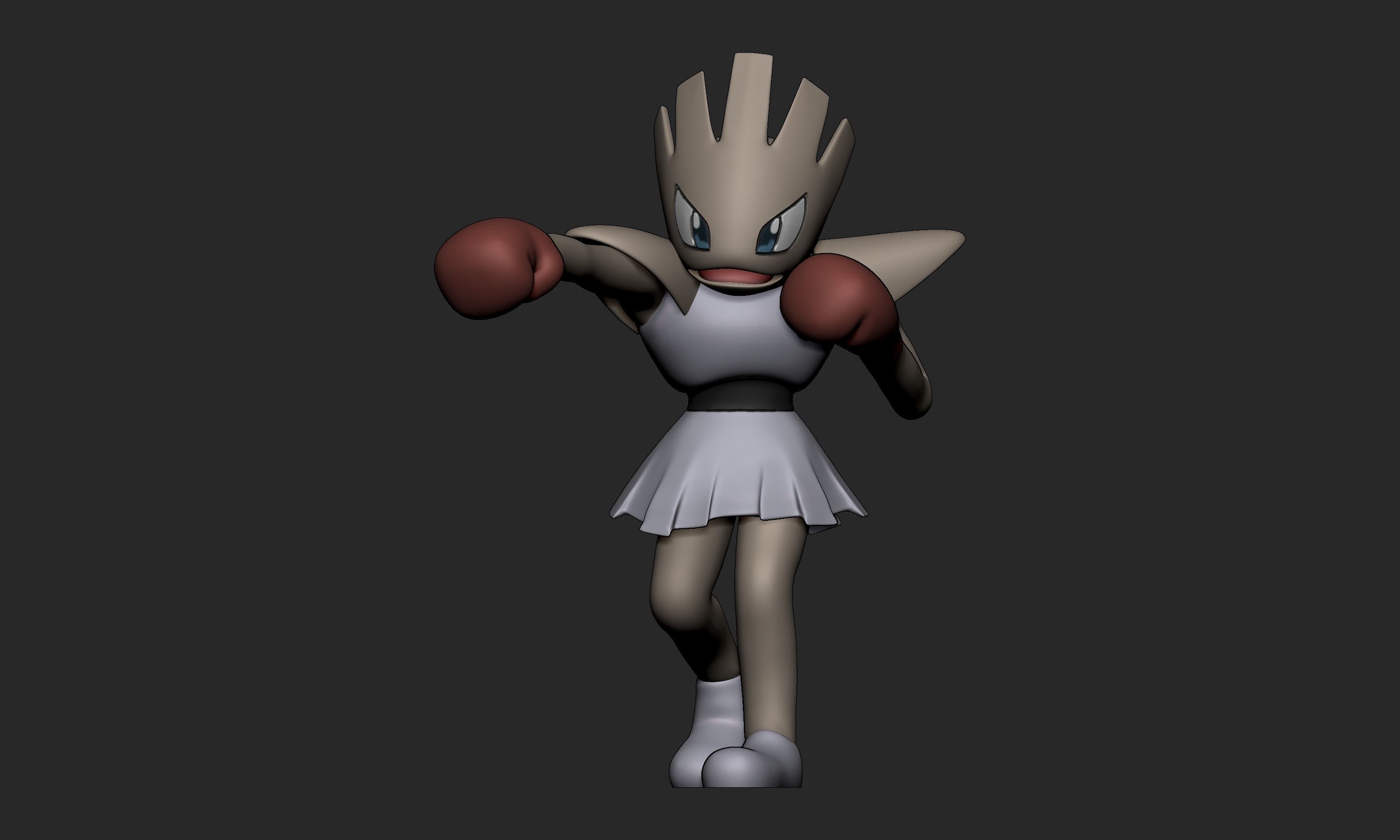 Pokemon - Hitmonchan with 2 poses 3D model 3D printable | CGTrader