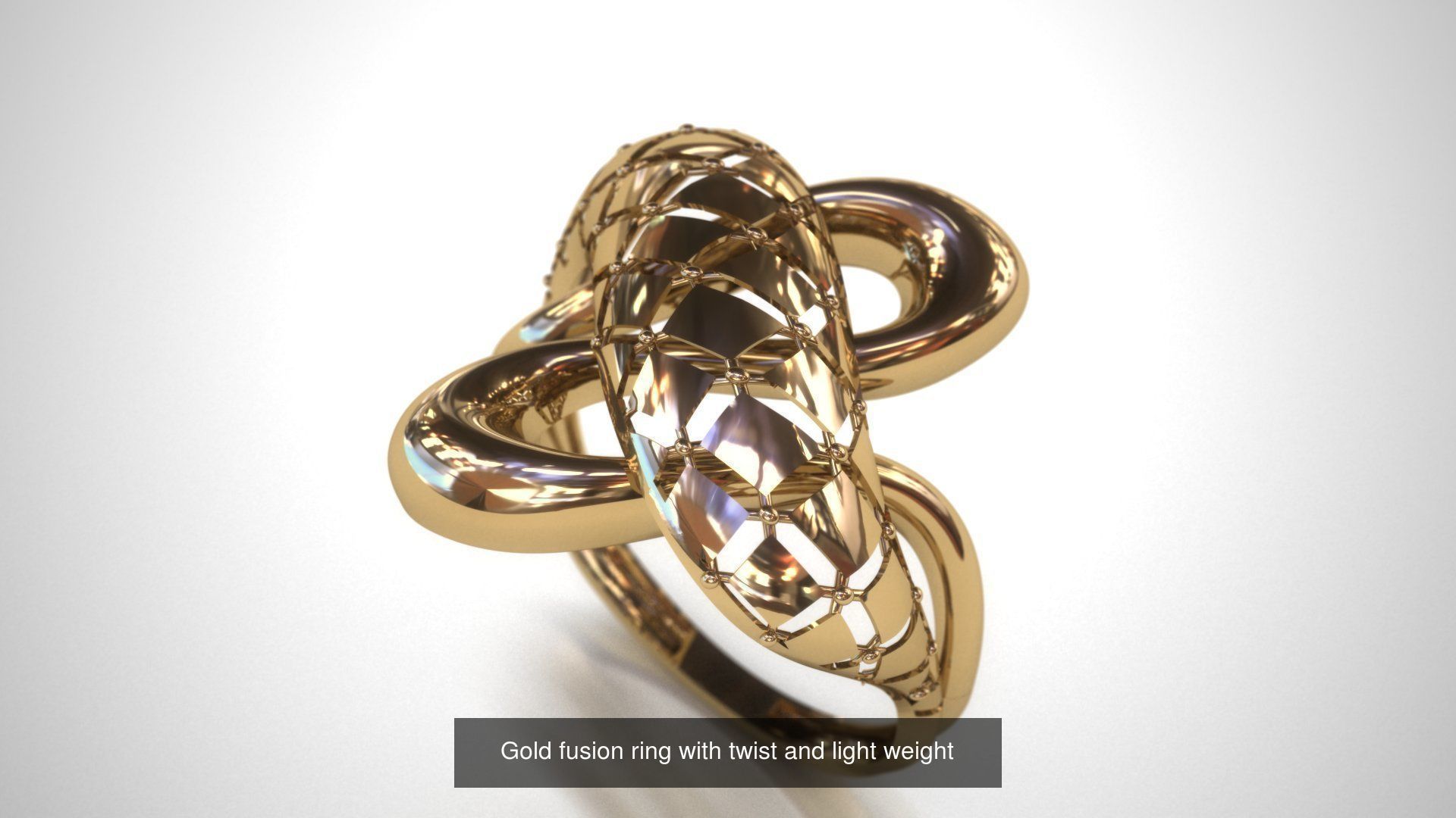 A set of 25 fusion rings 3D Model Collection | CGTrader