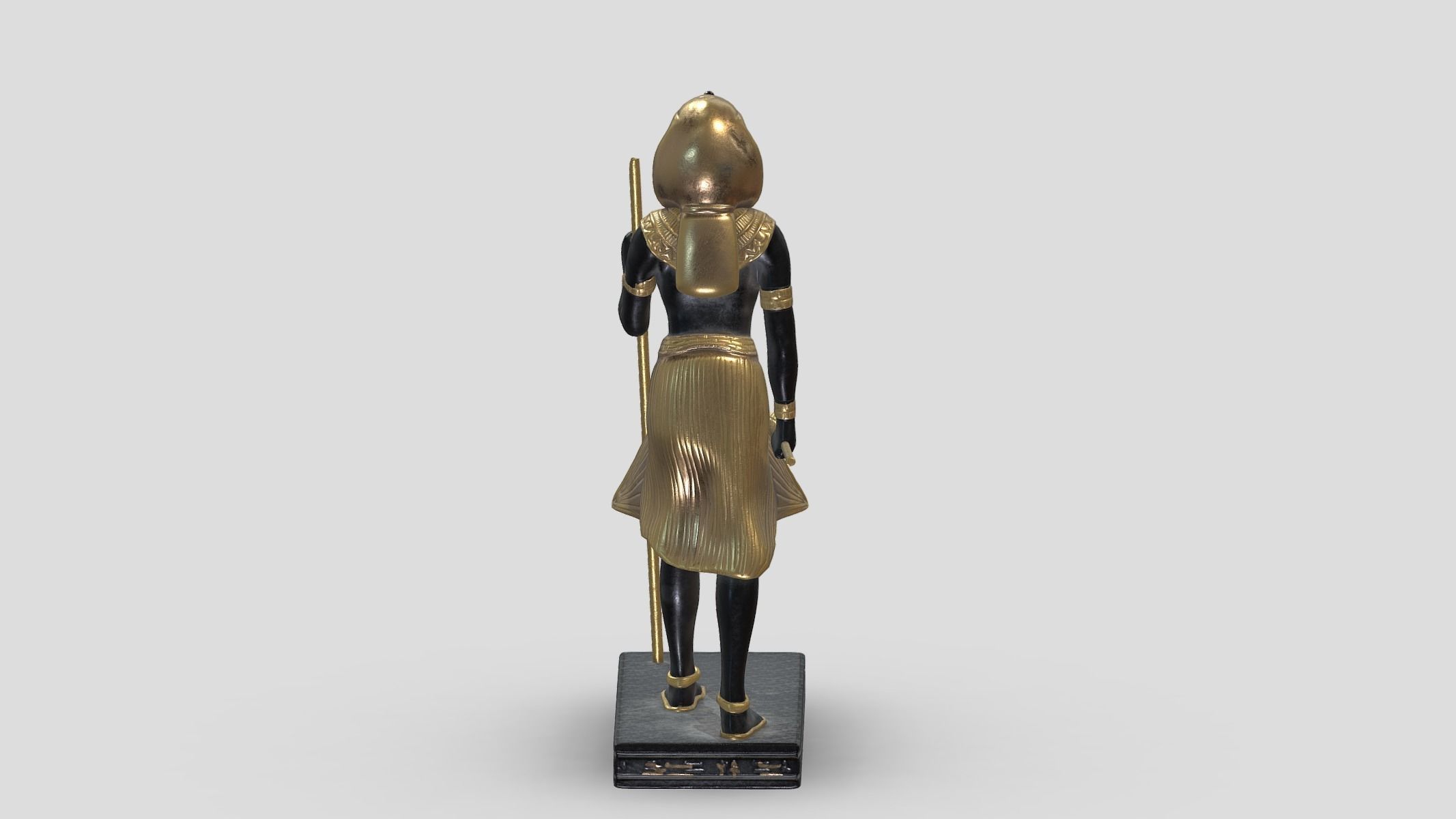 Tutankhamun Pharaoh of the Egyptian 3D model 3D printable | CGTrader