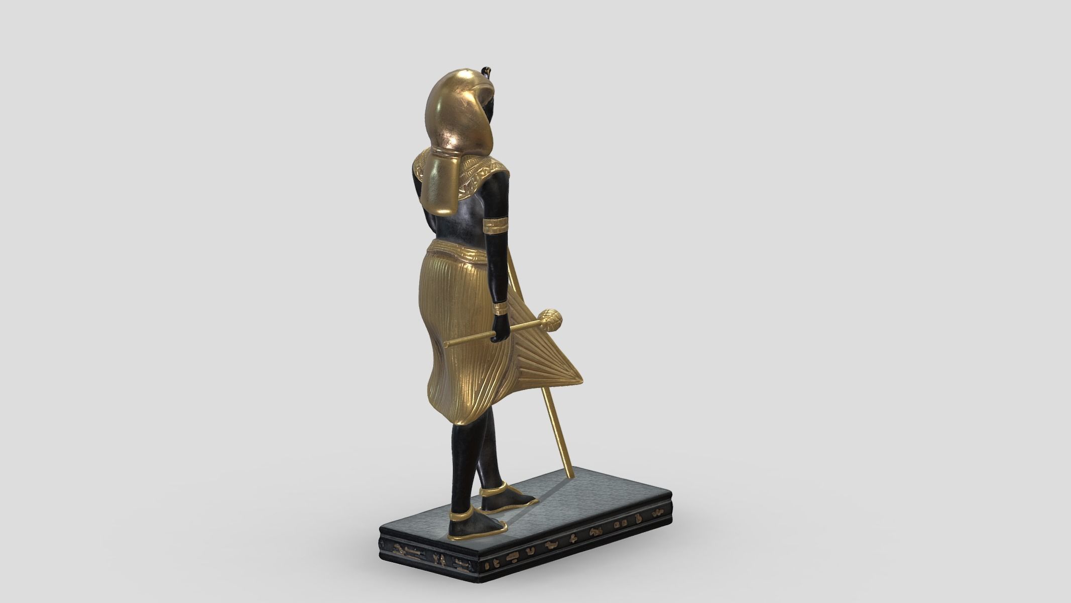 Tutankhamun Pharaoh of the Egyptian 3D model 3D printable | CGTrader