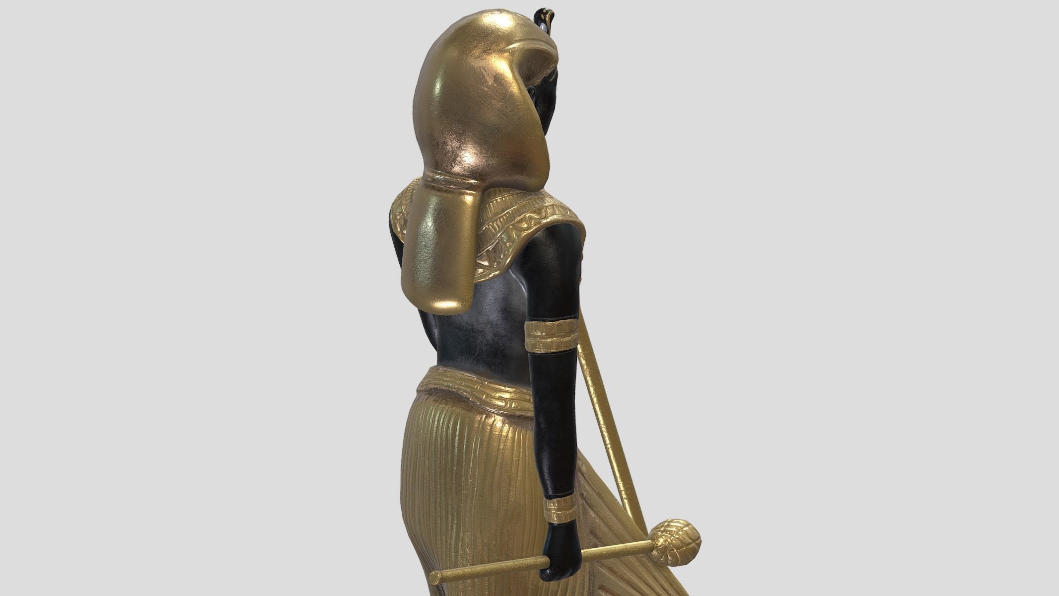 Tutankhamun Pharaoh of the Egyptian 3D model 3D printable | CGTrader