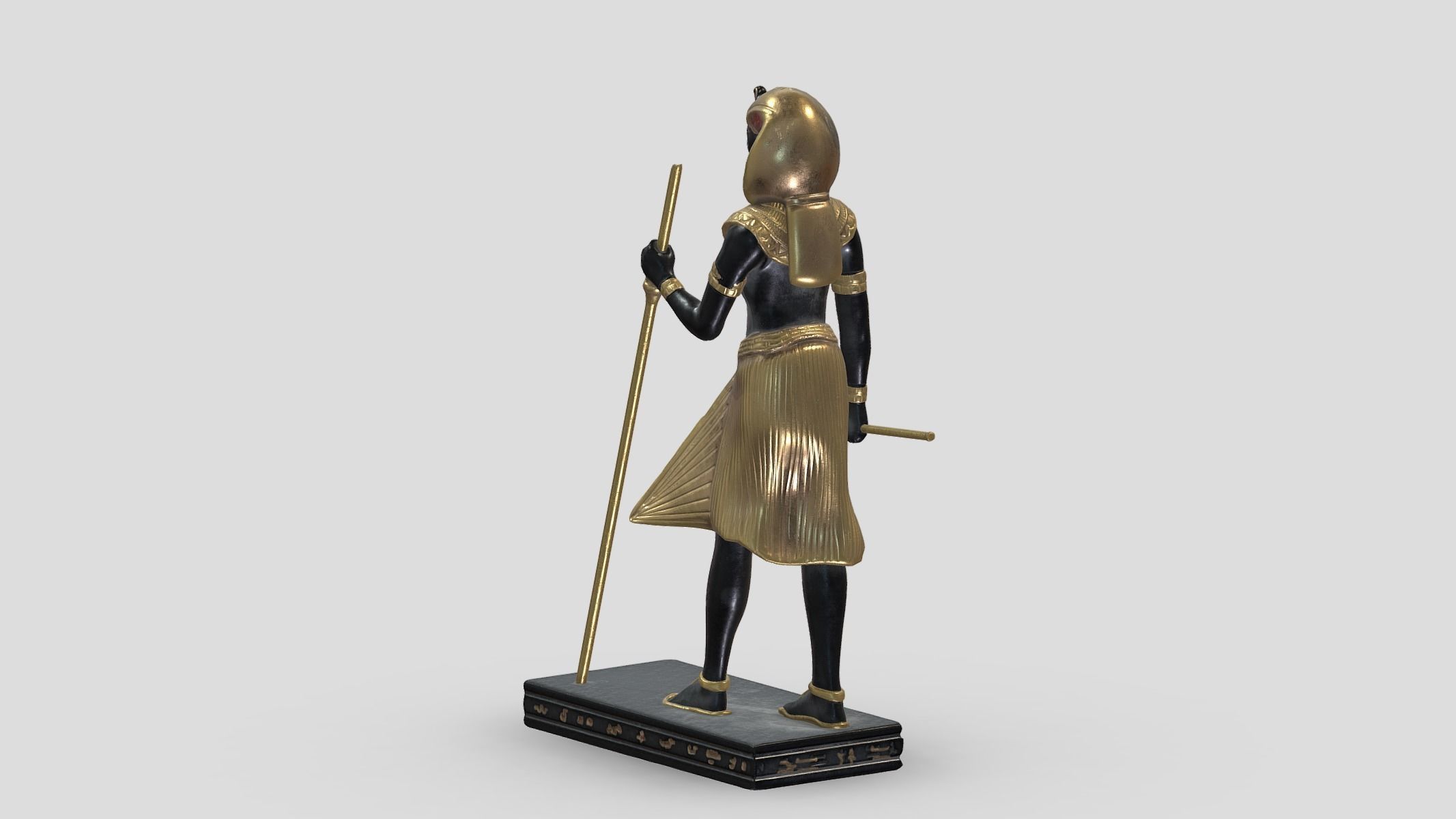 Tutankhamun Pharaoh of the Egyptian 3D model 3D printable | CGTrader