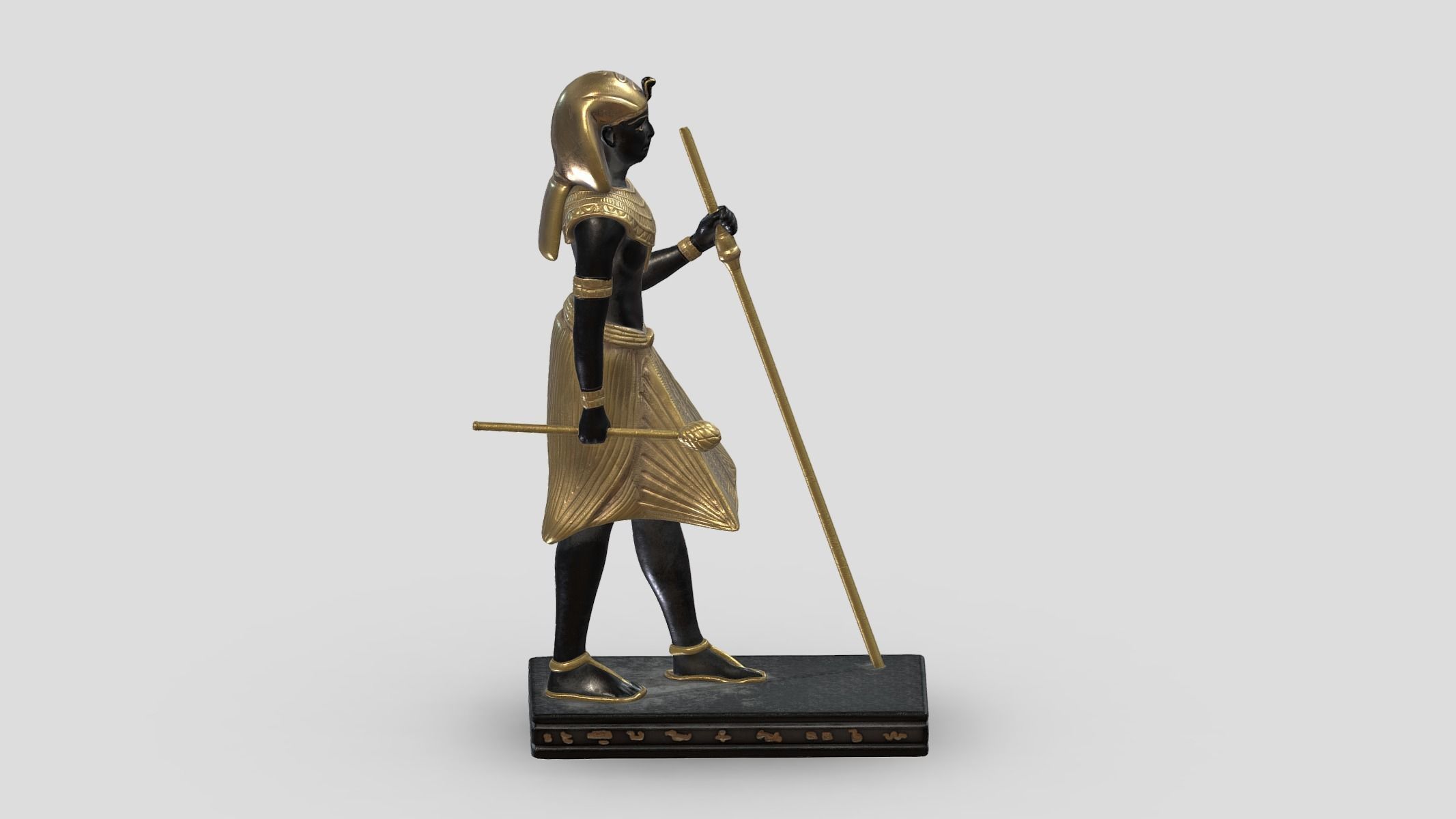 Tutankhamun Pharaoh of the Egyptian 3D model 3D printable | CGTrader