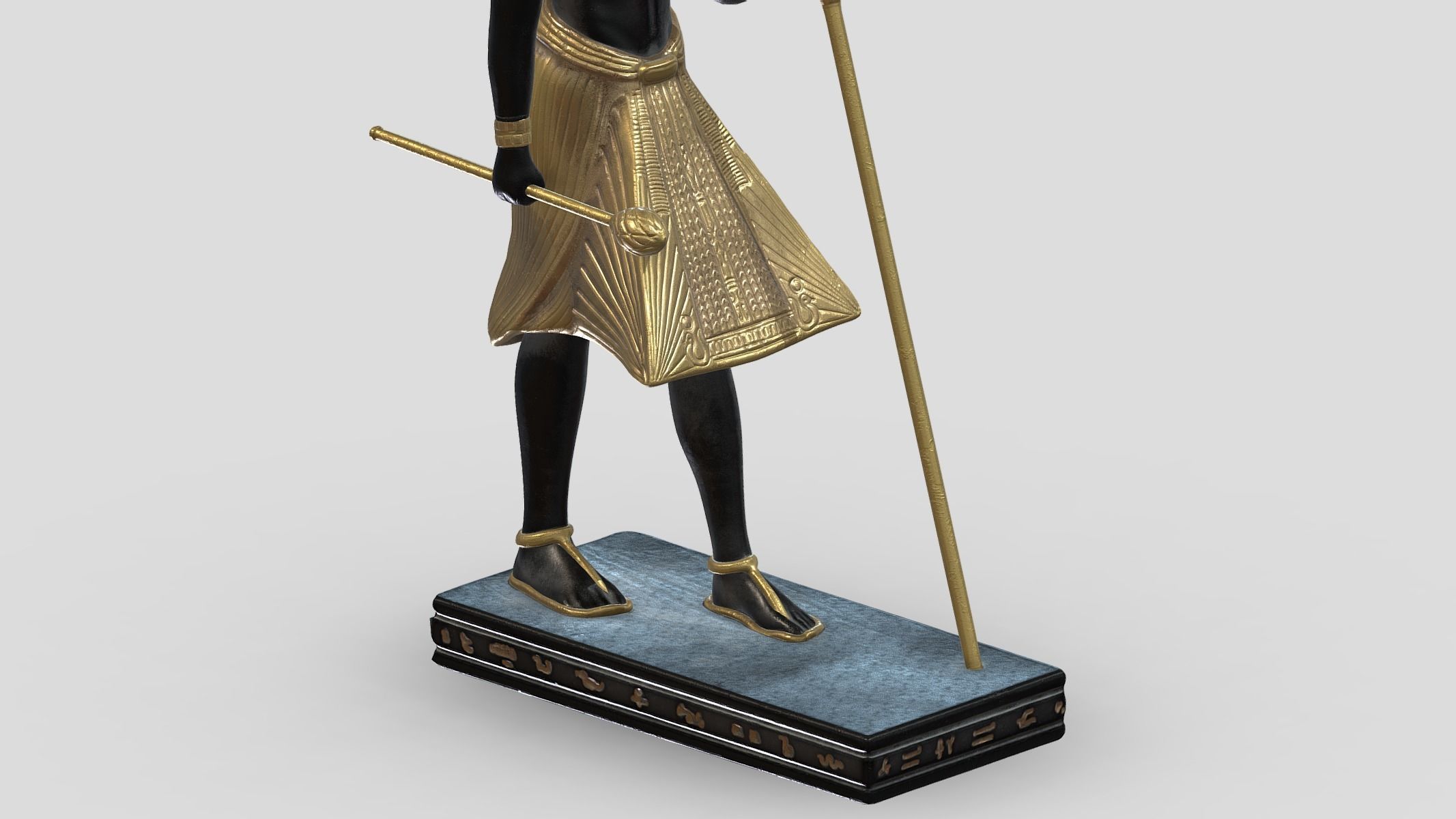 Tutankhamun Pharaoh of the Egyptian 3D model 3D printable | CGTrader