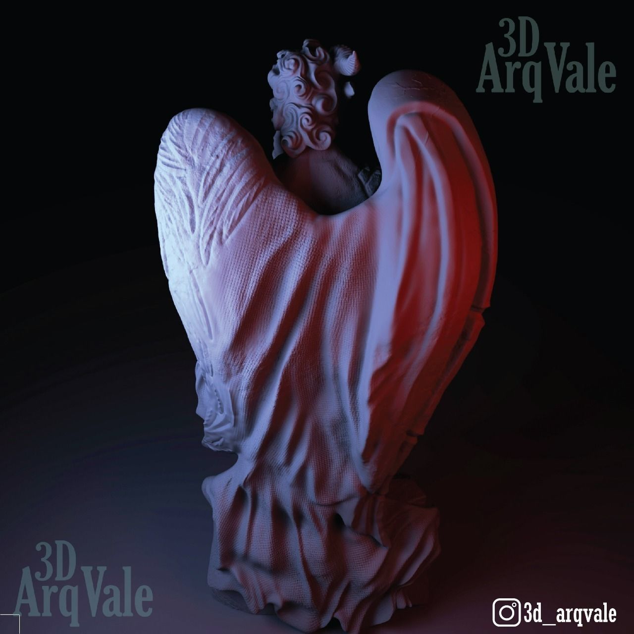 Angels and Demons - FreeSTL free 3D model 3D printable | CGTrader