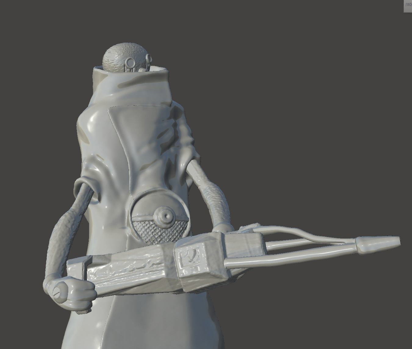 HALF-LIFE 2 CREMATOR - HL2 BETA ENEMY HIGH POLY STL 3D model 3D ...