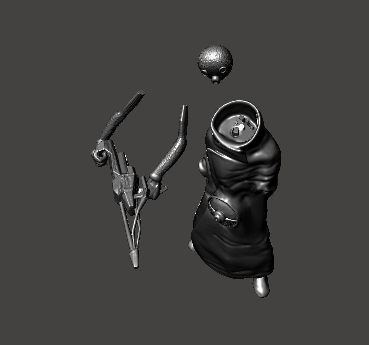 HALF-LIFE 2 CREMATOR - HL2 BETA ENEMY HIGH POLY STL 3D model 3D printable | CGTrader