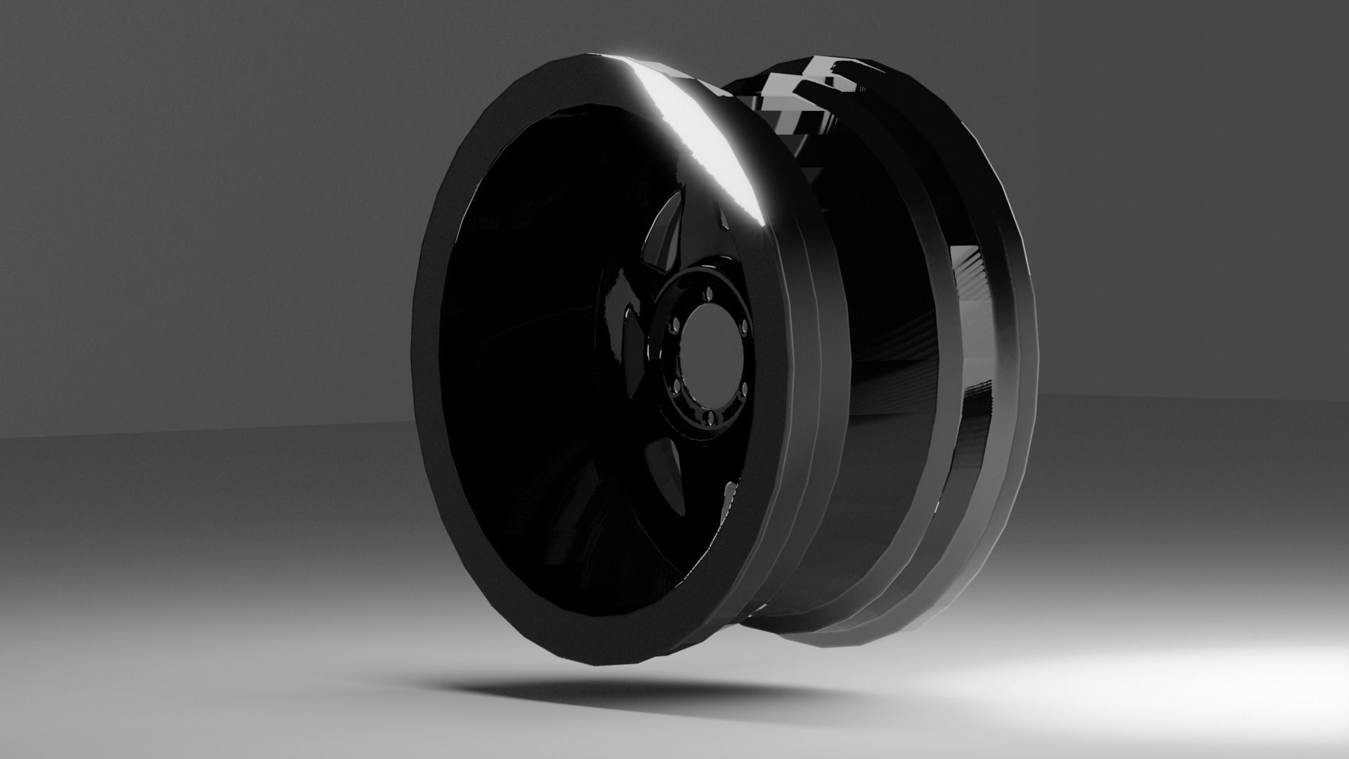 3D model Generic Offroad Steel Rim VR / AR / low-poly | CGTrader