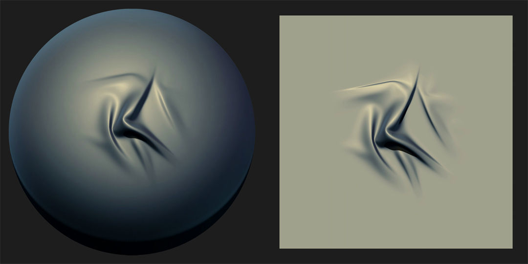 Cloth Wrinkles VDM Brushes and Alpha Vol 7 3D model | CGTrader