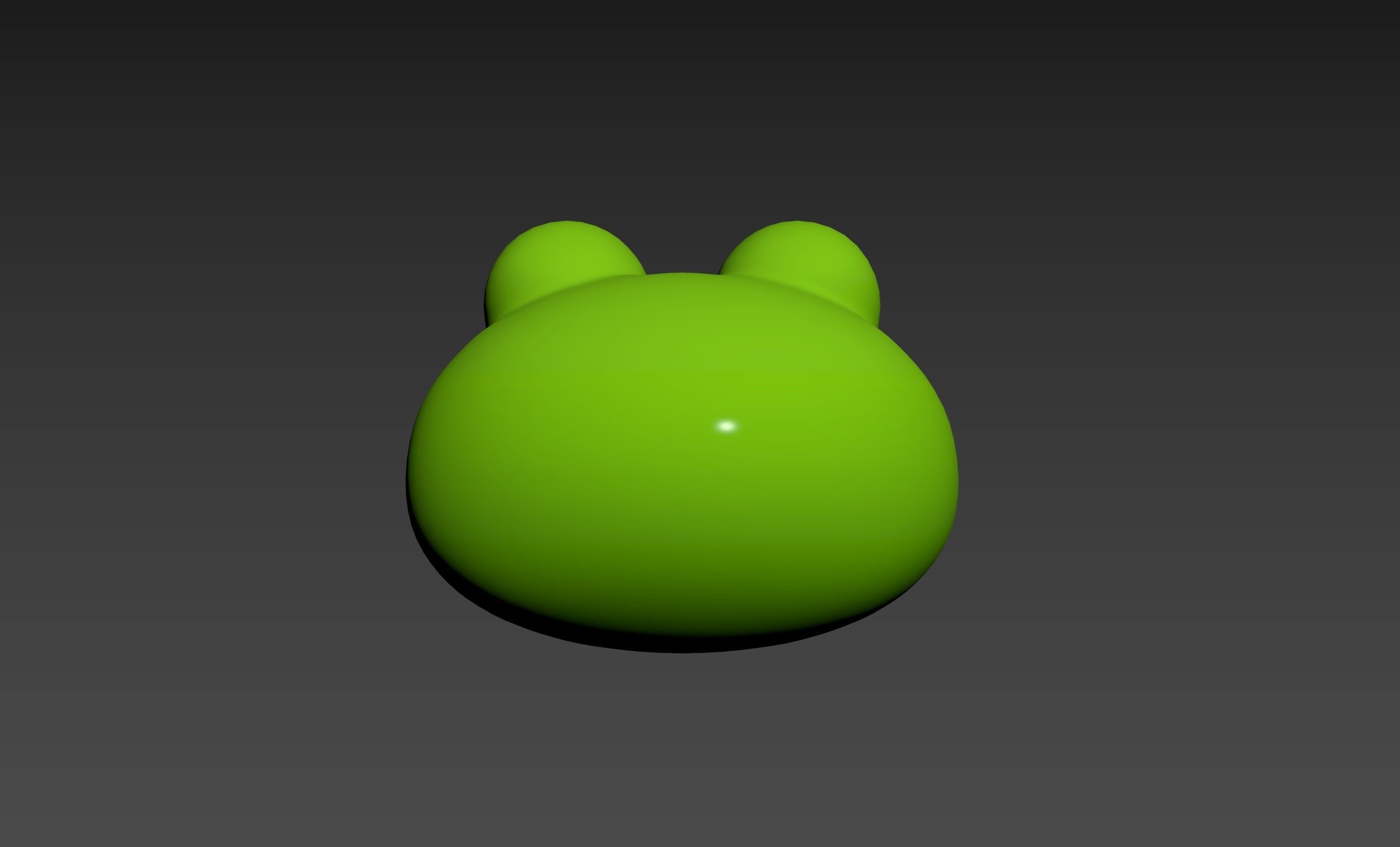 Prop186 Frog Head 3D model | CGTrader