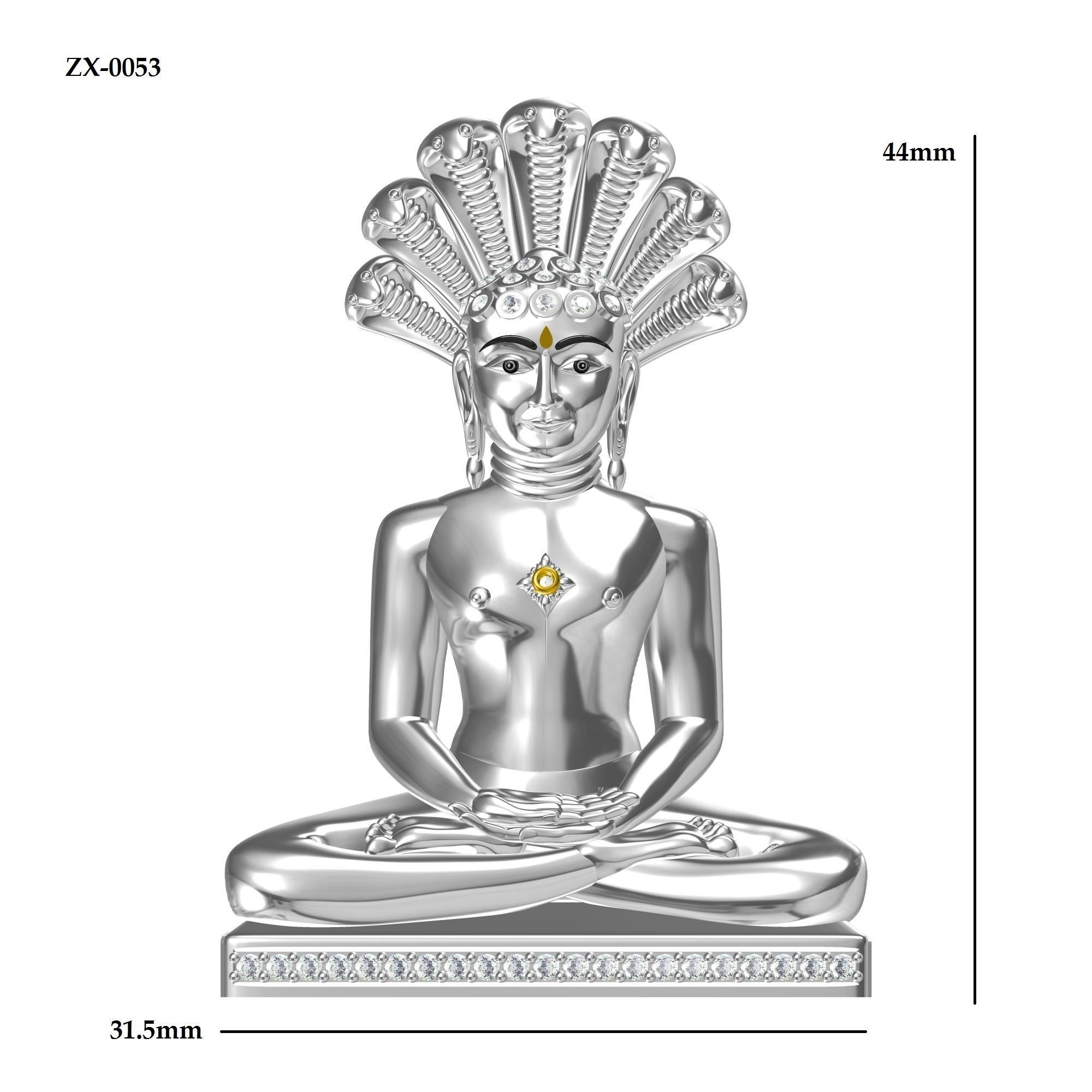The Lord Buddha 3D model 3D printable | CGTrader