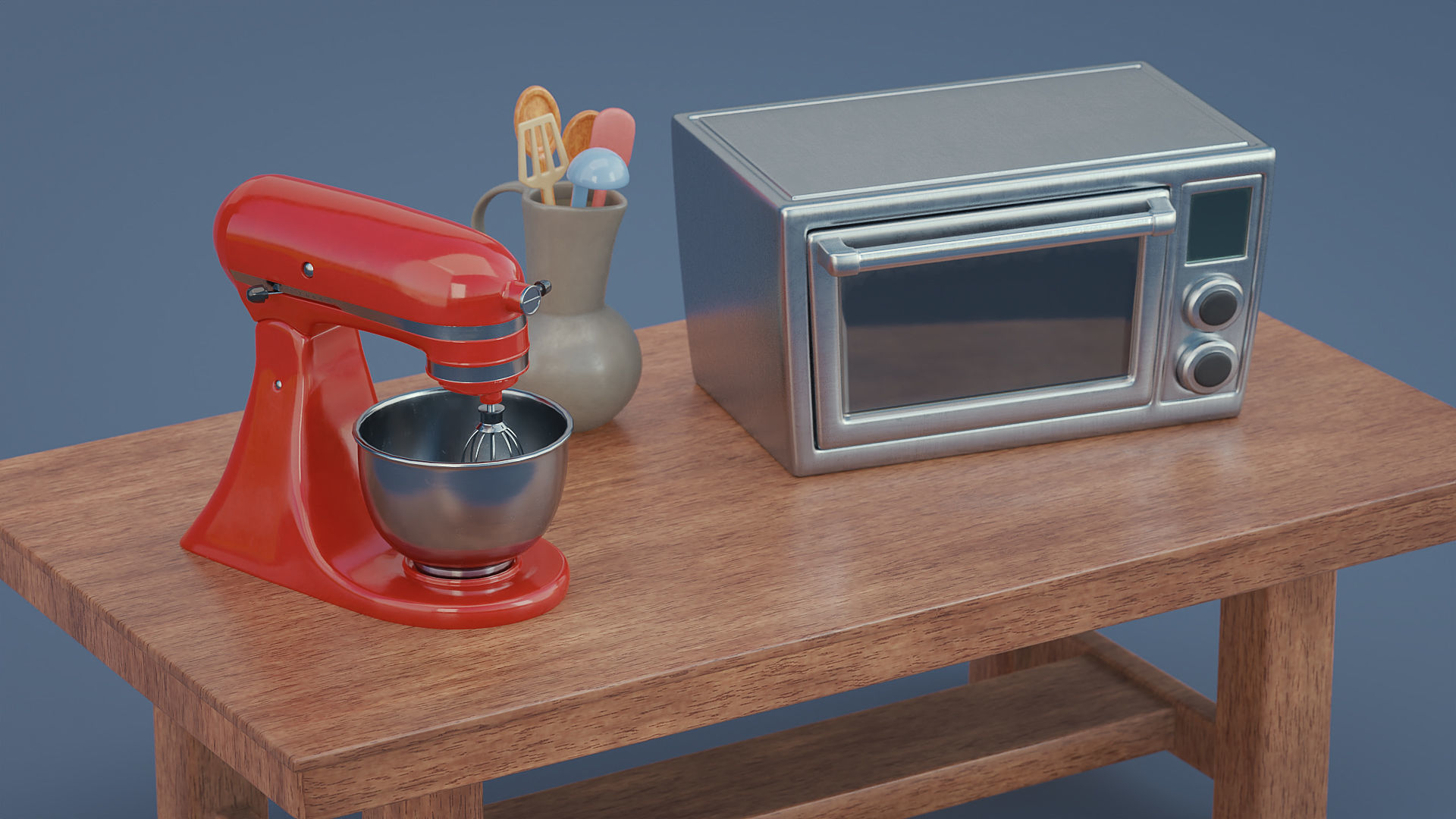 Stylized Kitchen Kit 3D model | CGTrader