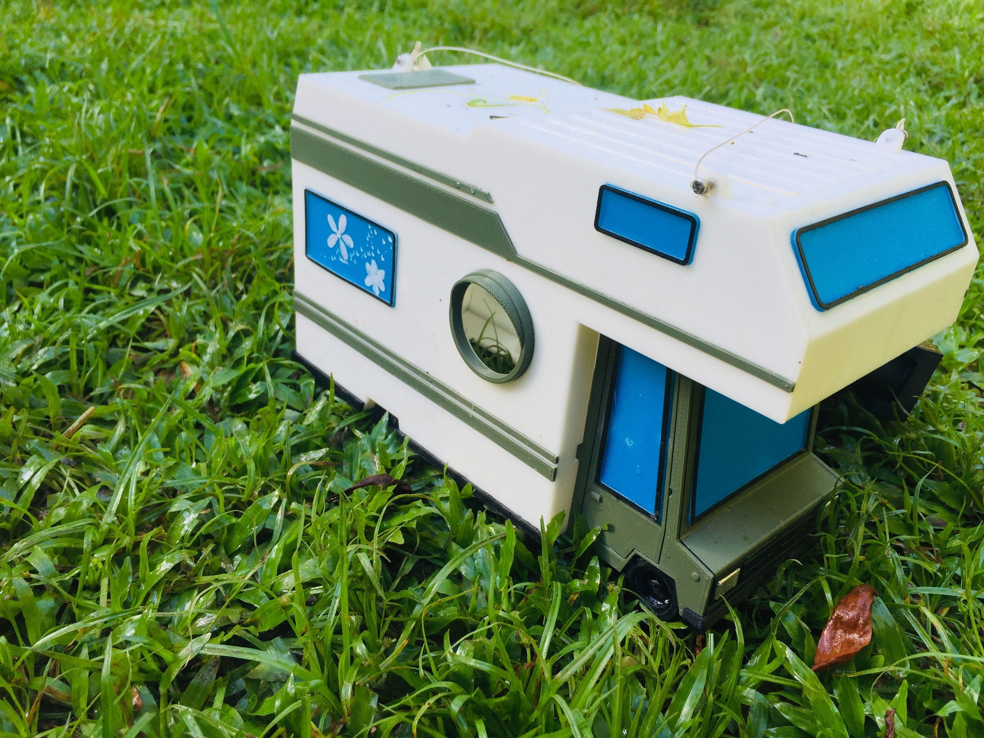 BIRD HOUSE CAMPER VAN 2nd MODEL 3D print model 3D model 3D printable ...