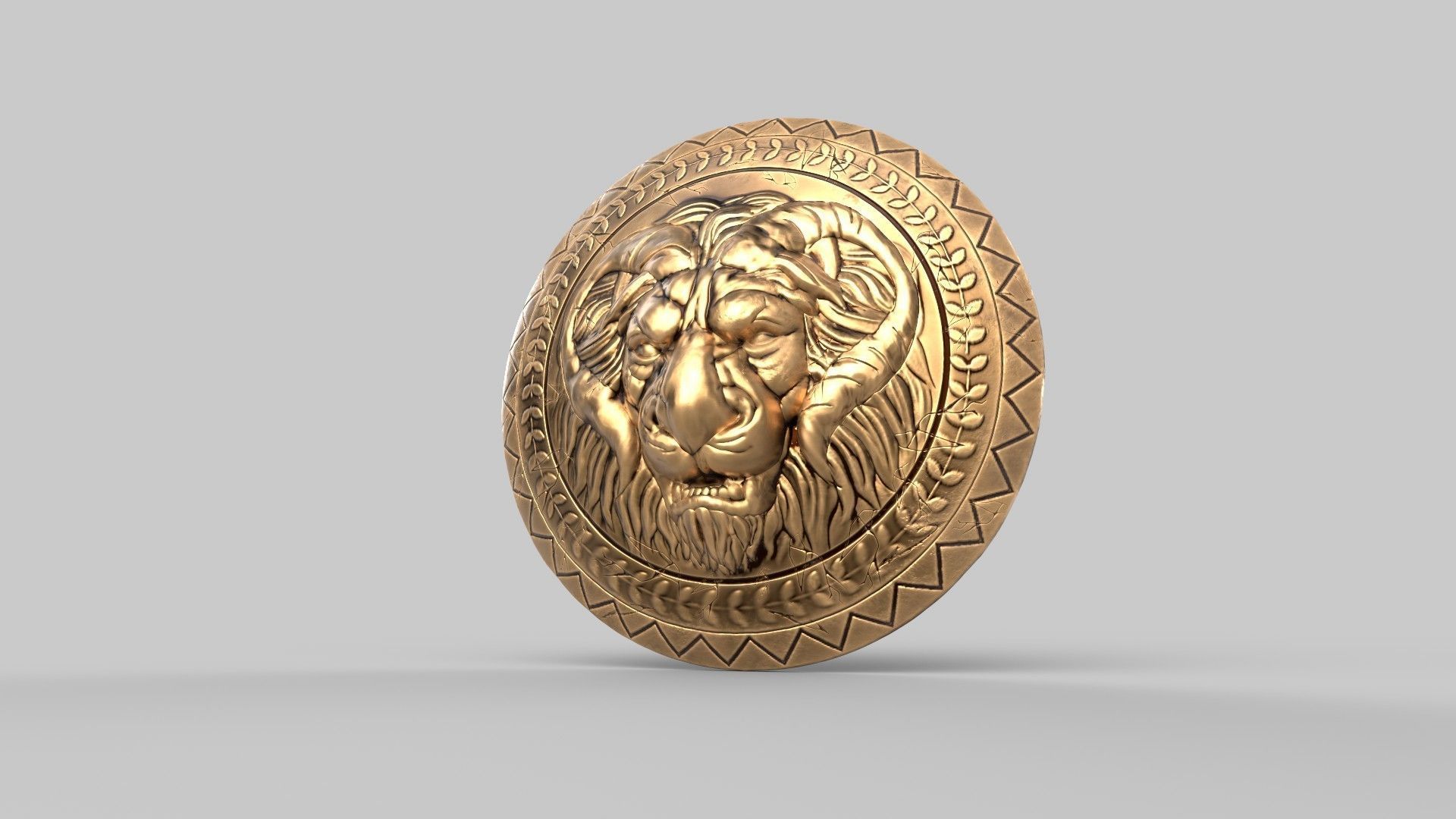 3D model loin shield VR / AR / low-poly | CGTrader