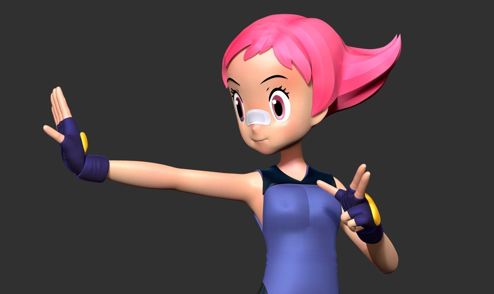 Maylene - Pokemon Fanart 3D model 3D printable | CGTrader