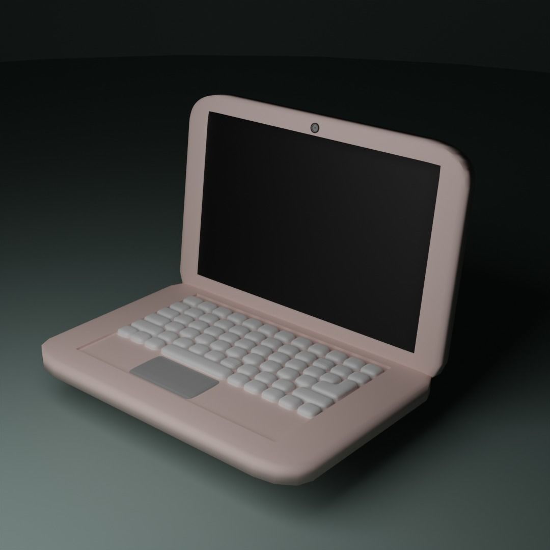 Macbook Blender file 3D model | CGTrader