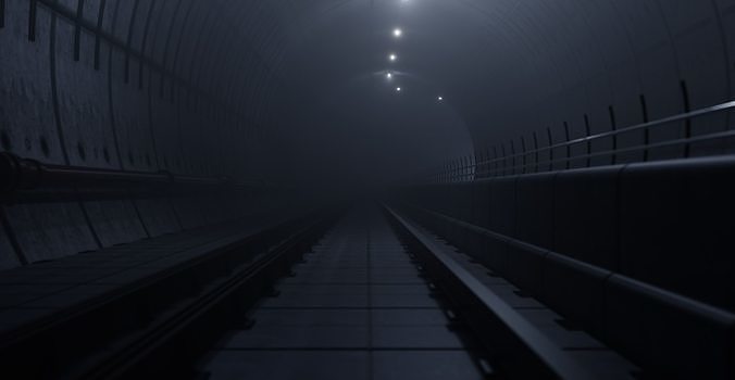 subway tunnel 3D model | CGTrader