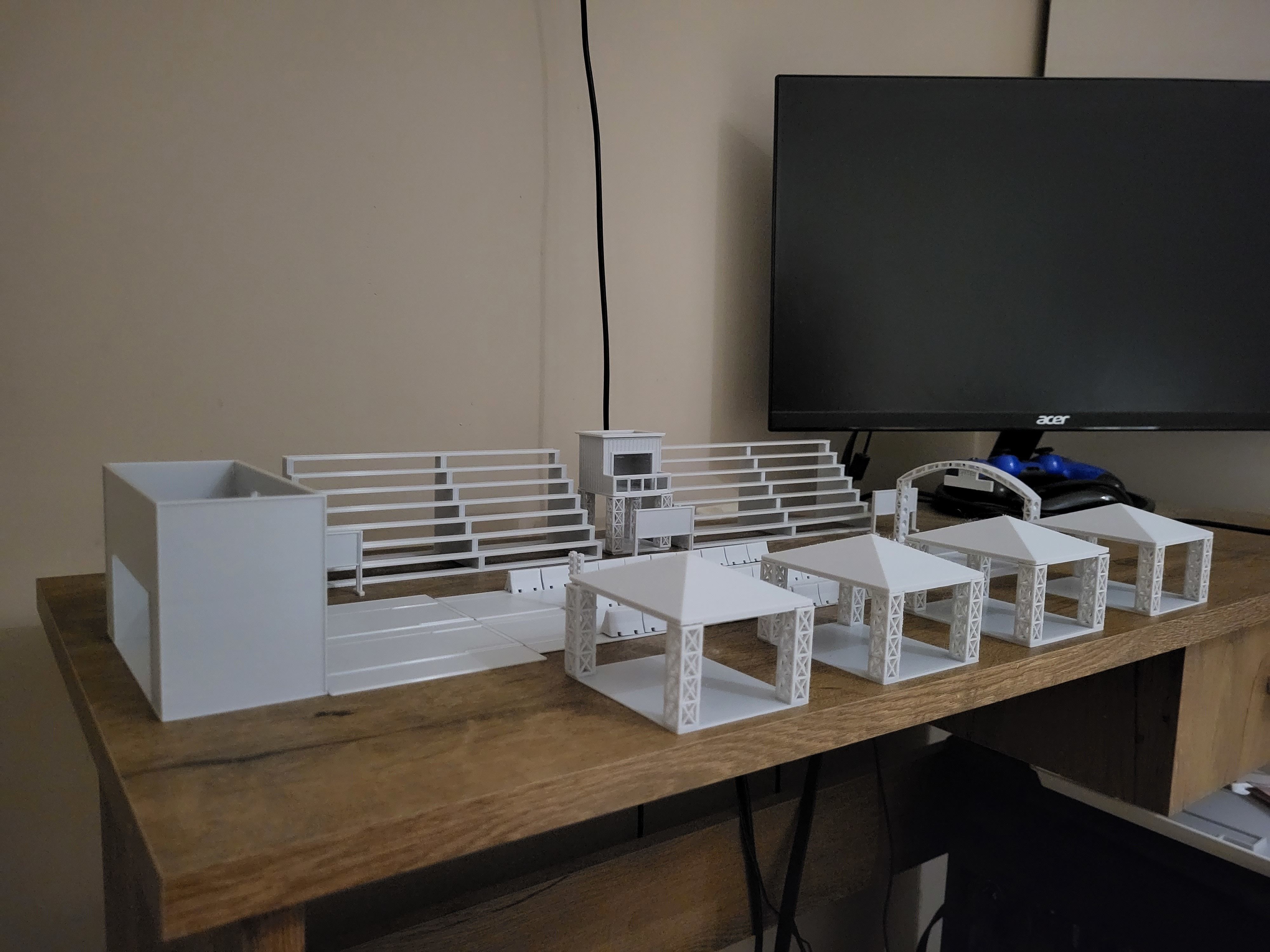 Drag strip 402mm 3D model 3D printable | CGTrader