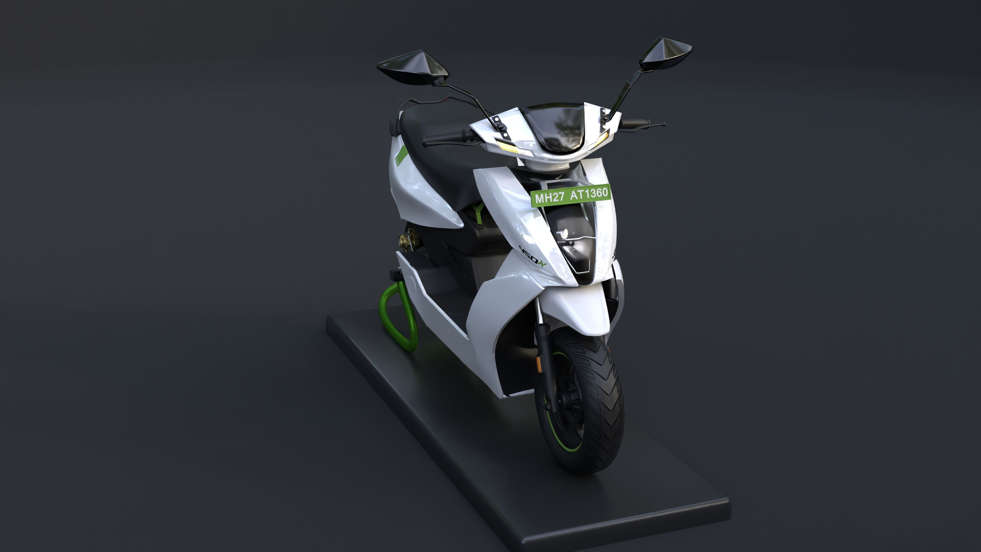 Ather 450x 3d model made in Blender 3d 3D model | CGTrader