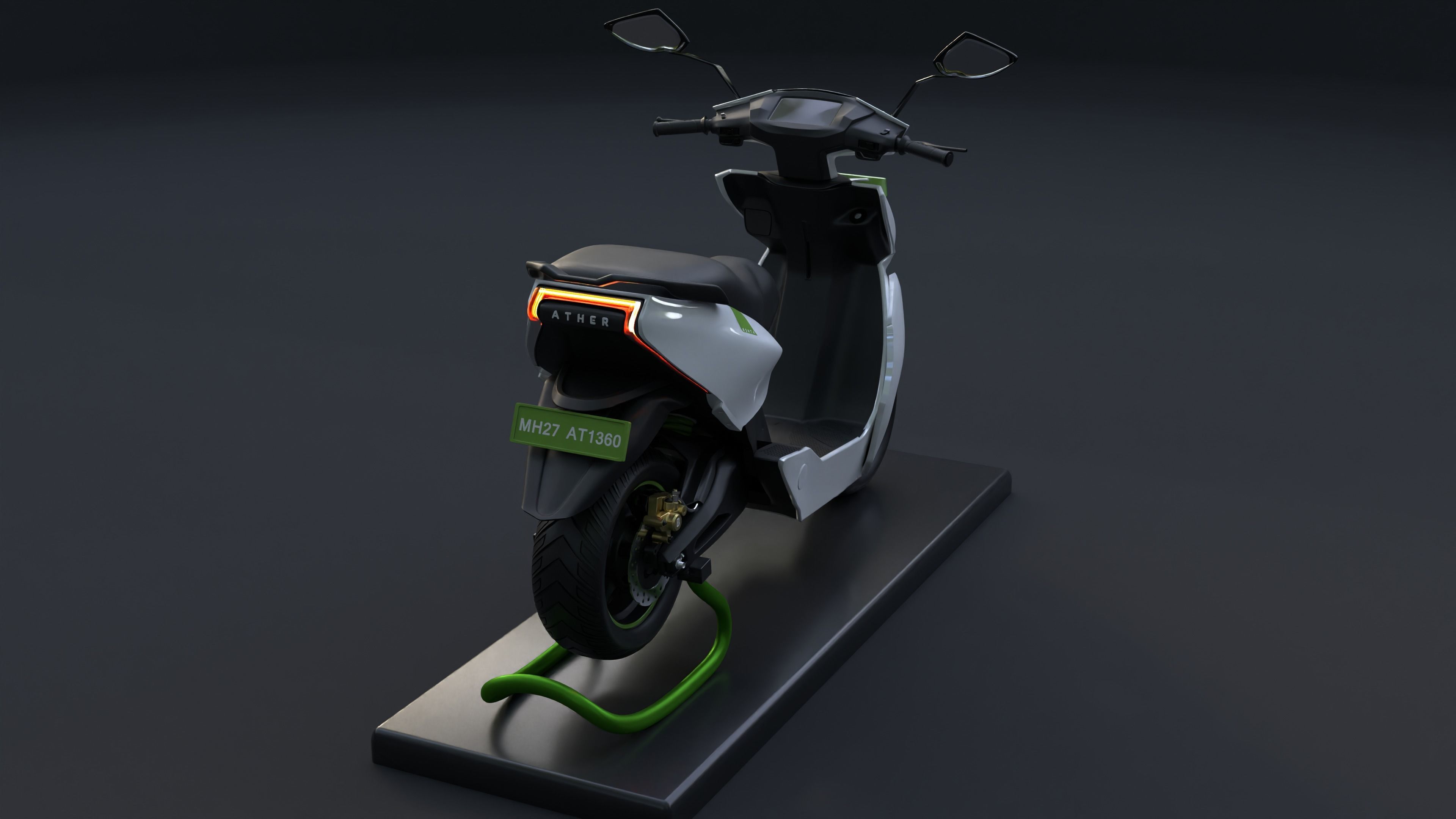 Ather 450x 3d model made in Blender 3d 3D model | CGTrader