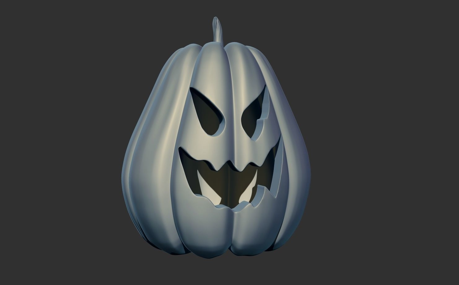 10 Halloween Pumpkin Base Mesh Vol 6 3D model | CGTrader