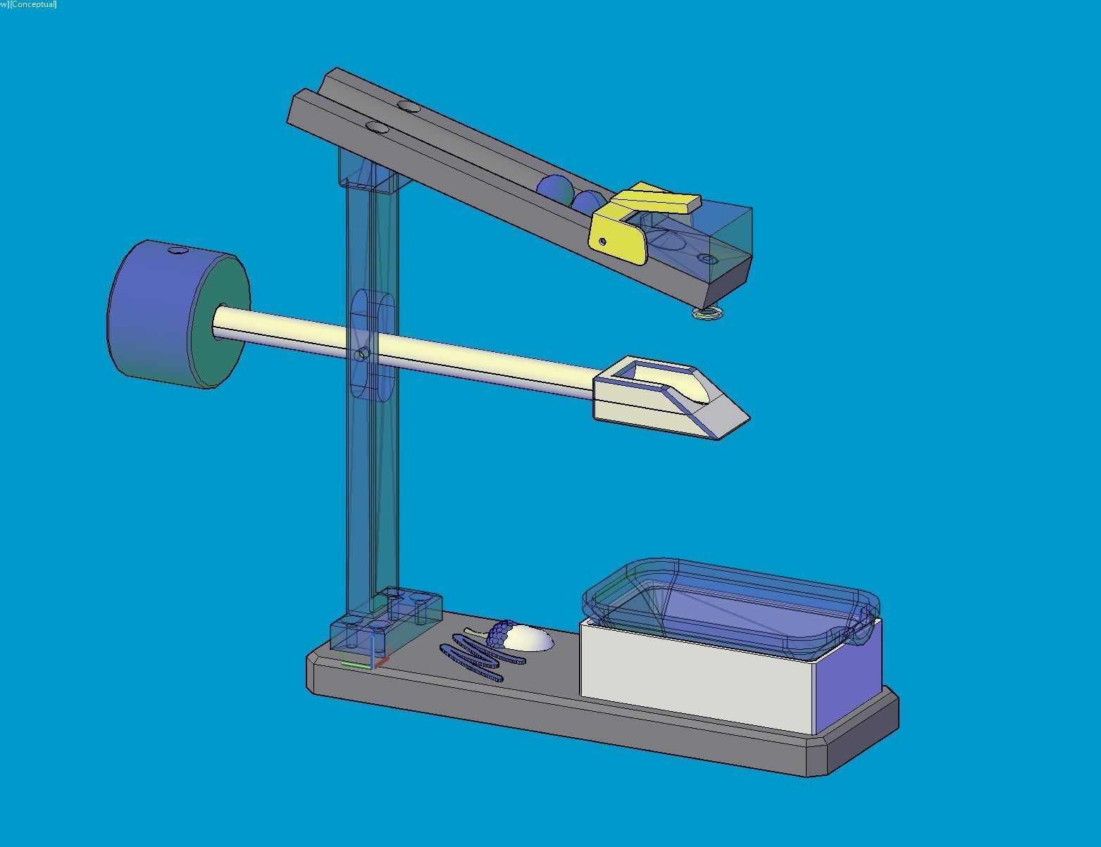 marble machine nodding 3D model 3D printable | CGTrader