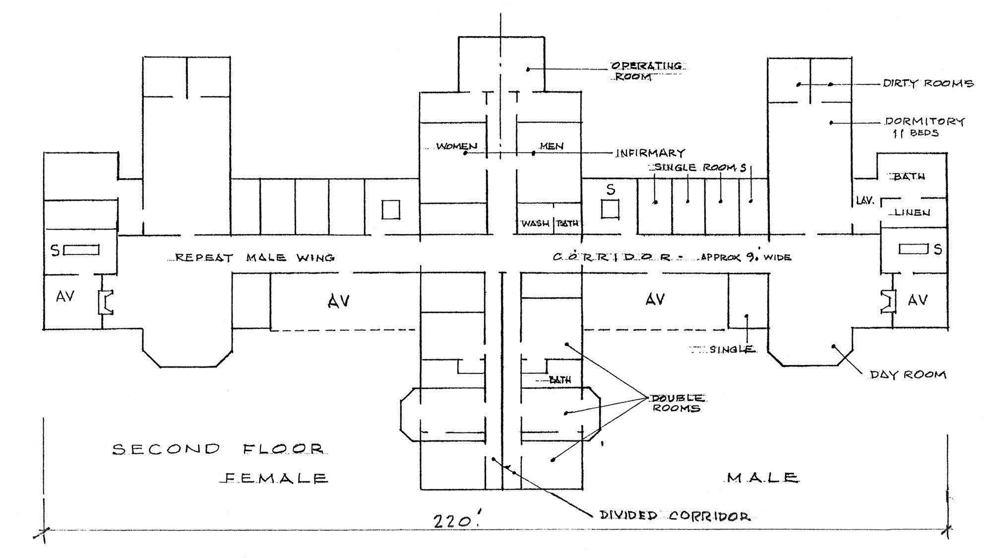 3D model Asylum Horror Map VR / AR / low-poly | CGTrader