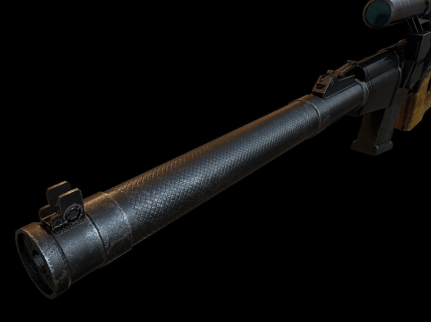 3D model Sniper Rifle Vintorez VSS VR / AR / low-poly | CGTrader