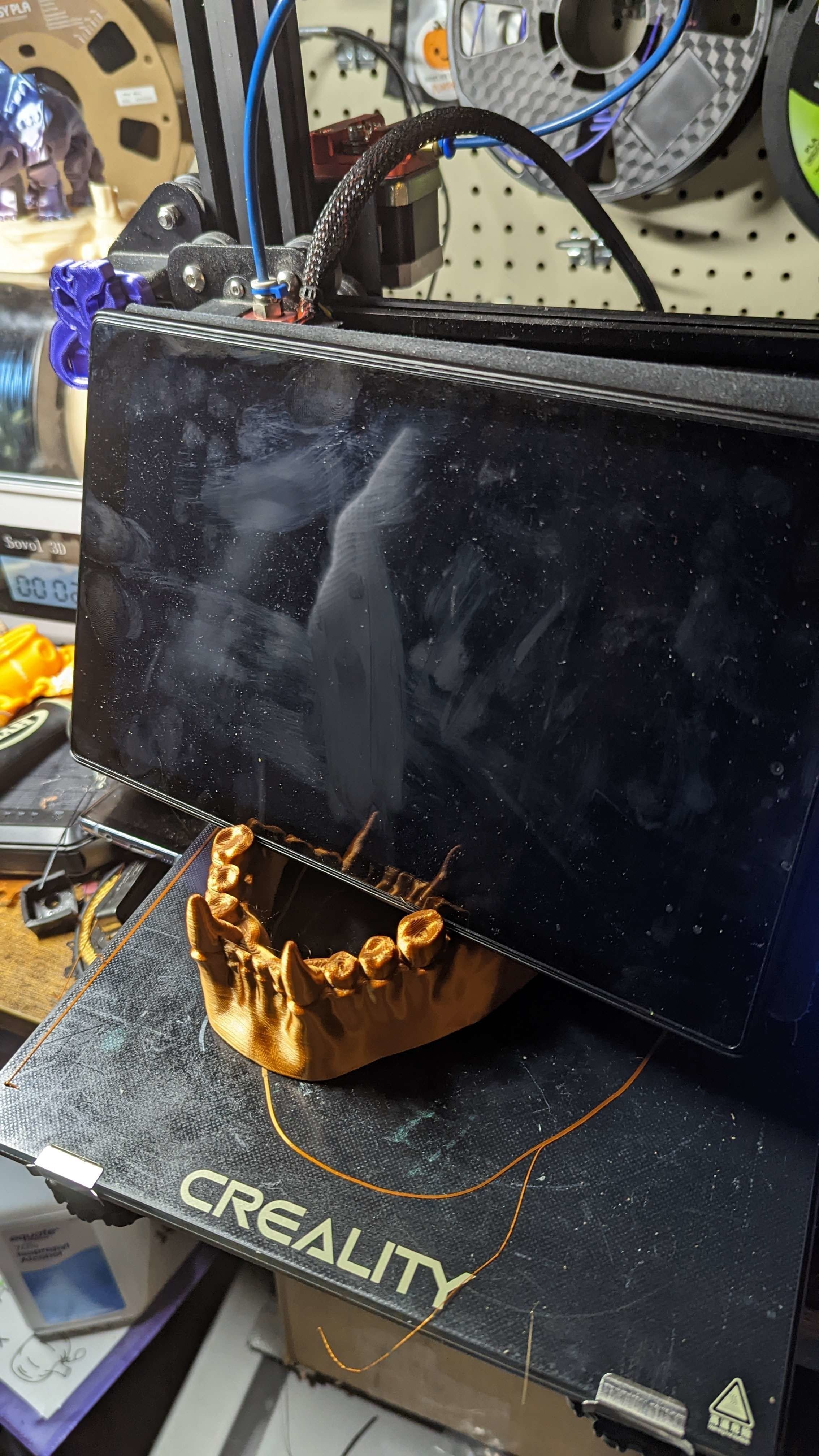 Warewolf Jaw Phone Tablet Controller Stand 3D model 3D printable | CGTrader