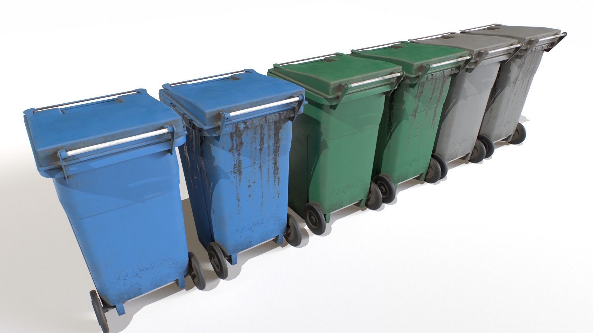 3D model Trash Can 1 VR / AR / low-poly | CGTrader