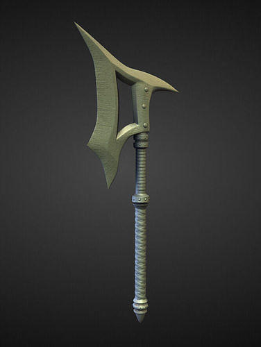 3D model AXE15 high and low poly VR / AR / low-poly | CGTrader