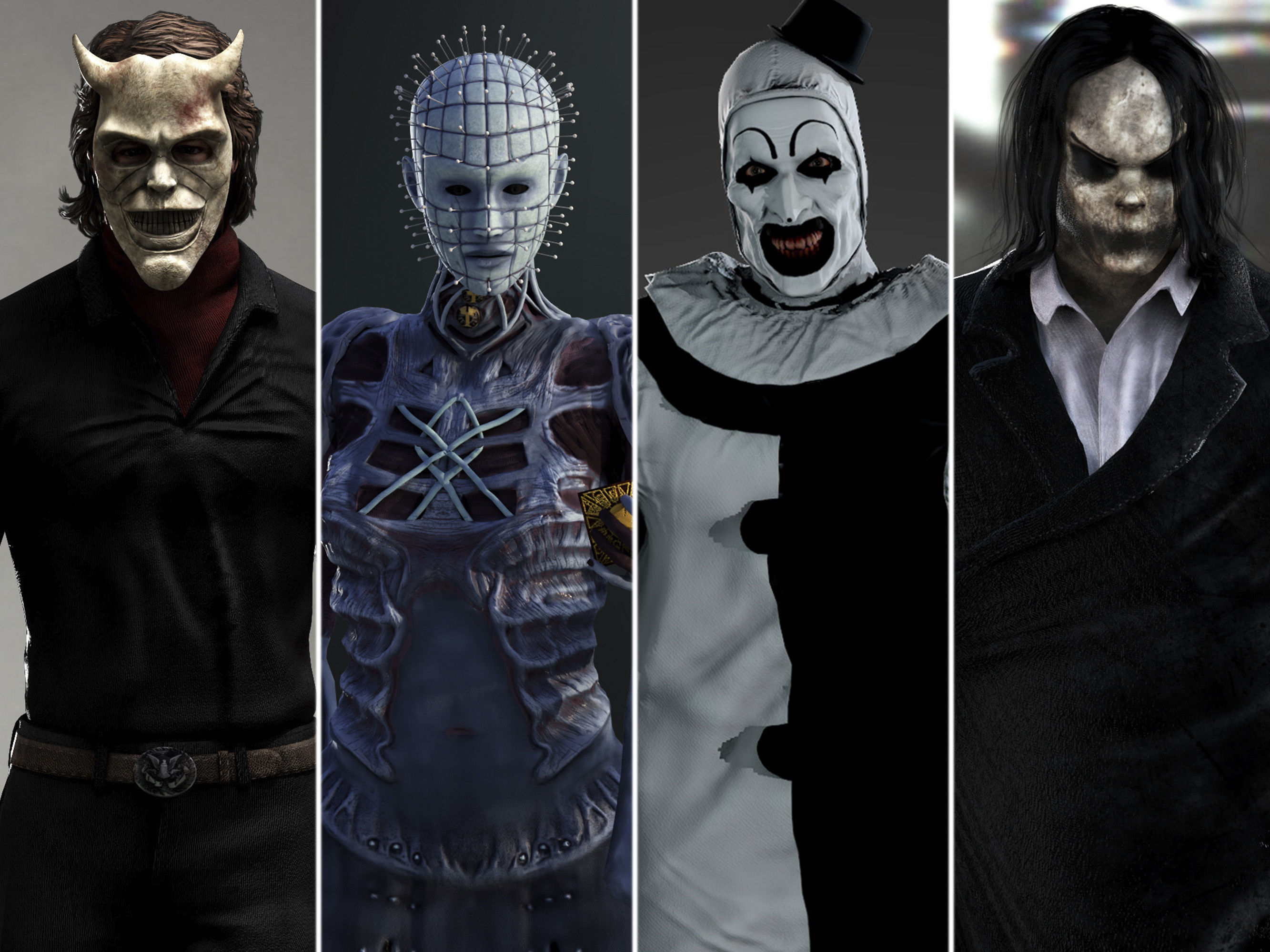 3D Model Collection Horror pack VR / AR / low-poly | CGTrader