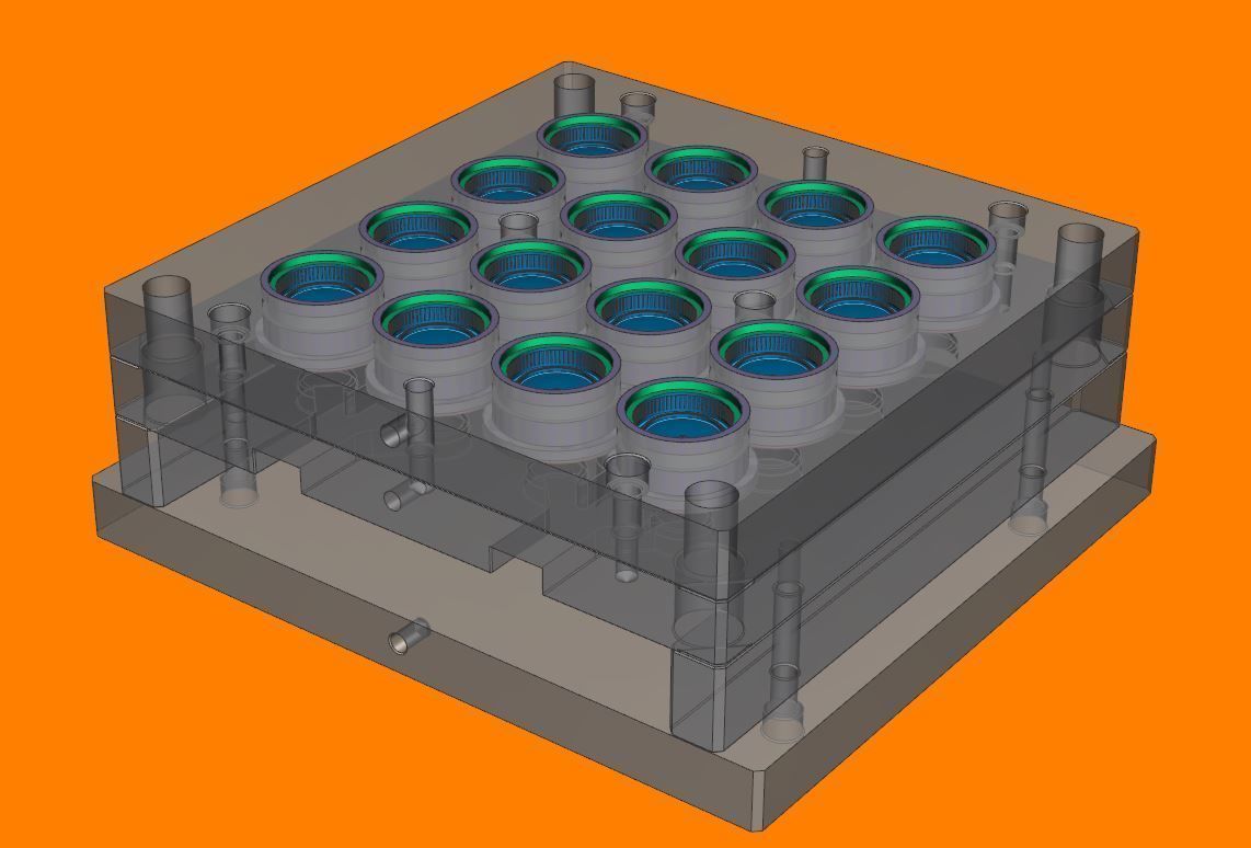 test beaker cover mold 3D model 3D printable | CGTrader