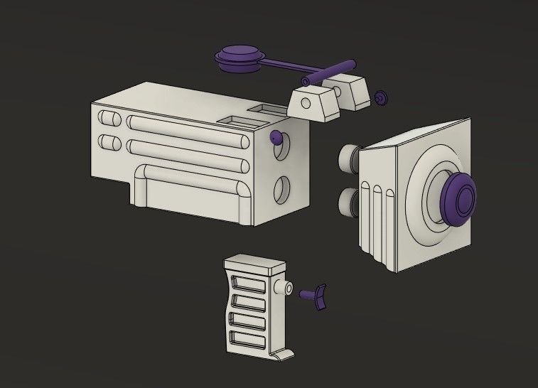 Splatoon 3 Splattershot Jr 3D Print Files 3D model 3D printable | CGTrader