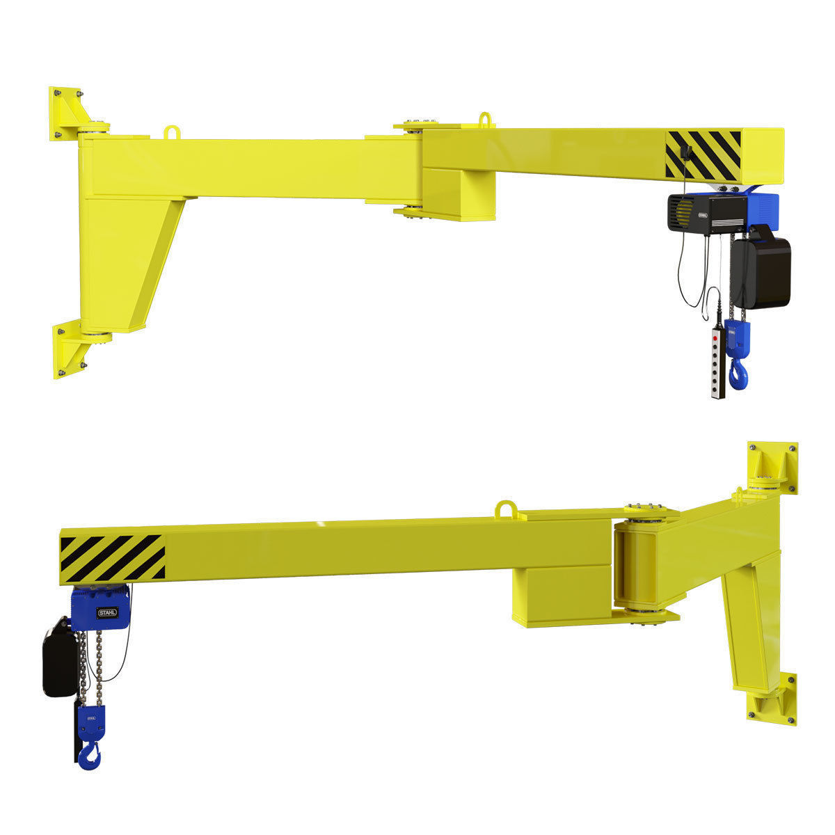 Wall Hoist Crane 3D model | CGTrader
