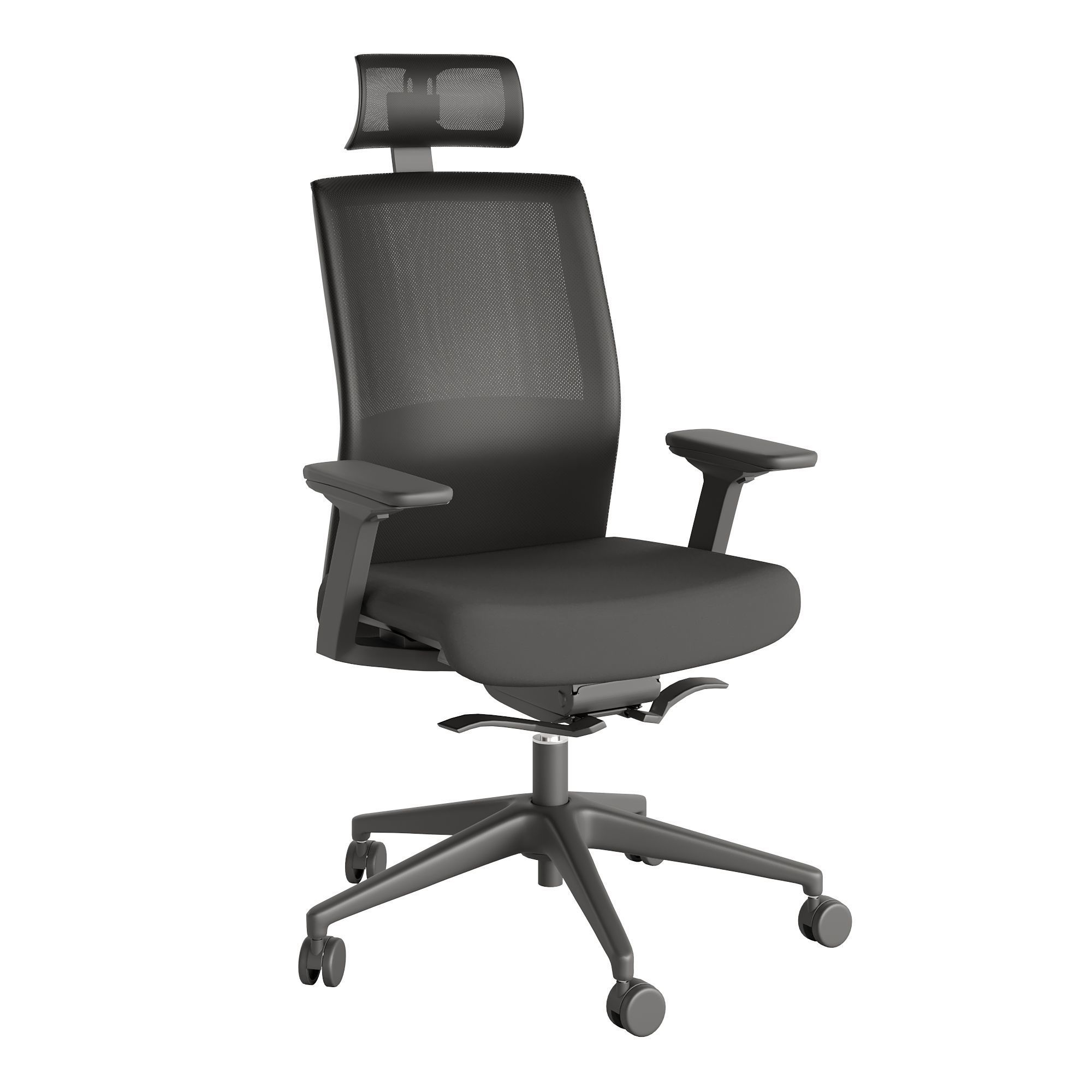 Parker Office Chair 3D model | CGTrader