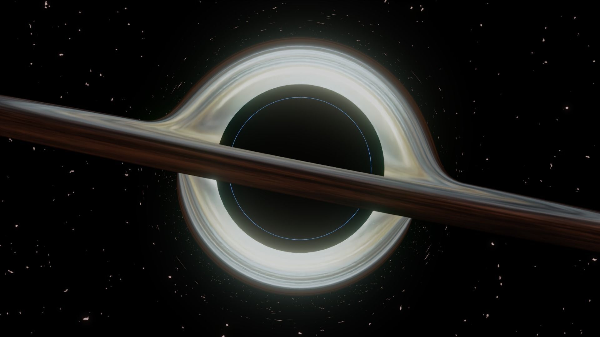 3D model Interstellar Black hole VR / AR / low-poly | CGTrader