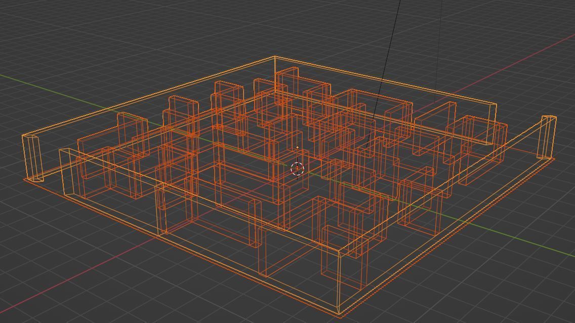 3D model Low Poly Maze 3D Model VR / AR / low-poly | CGTrader