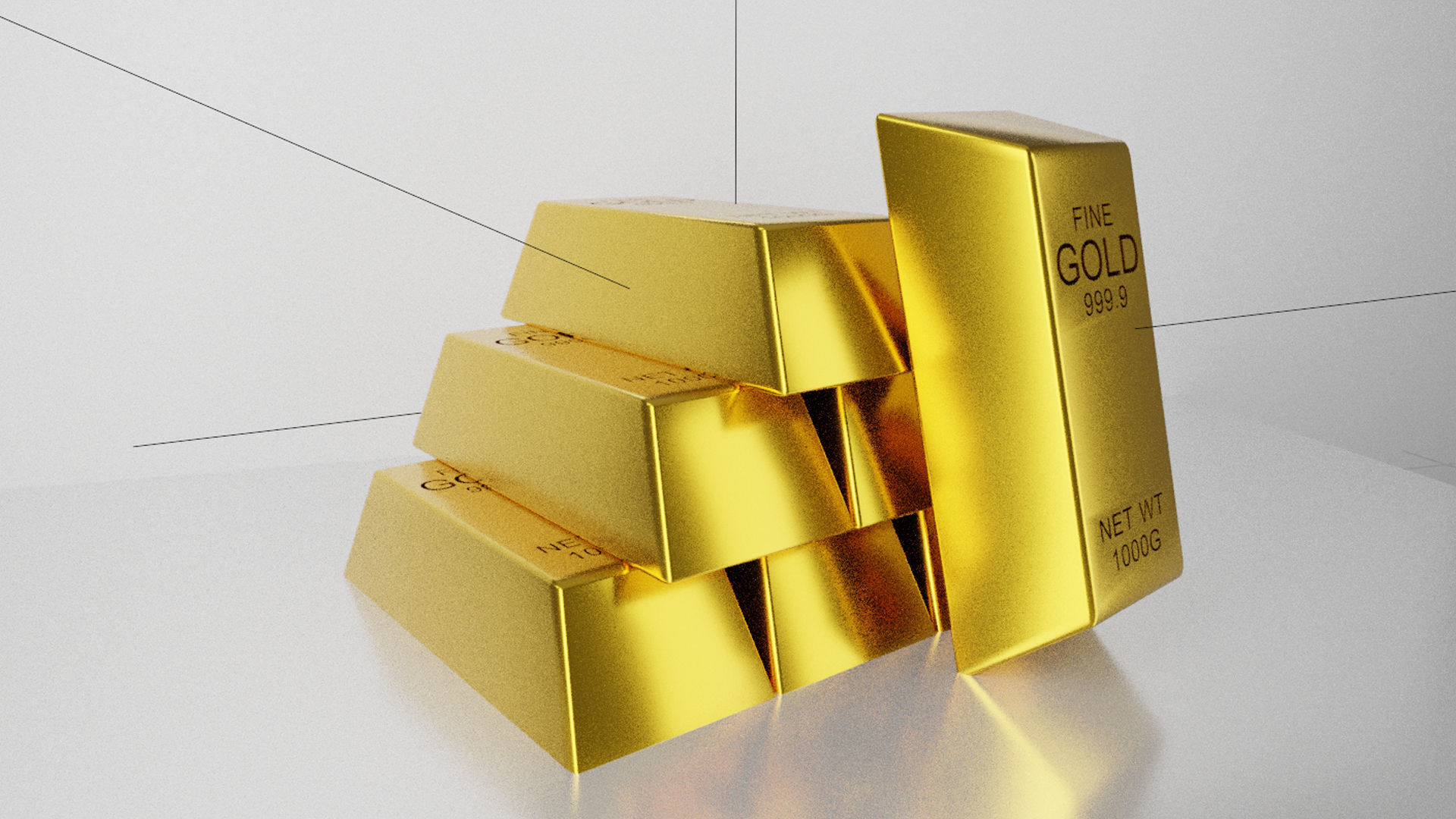 Gold Bar 3D Model 3D model | CGTrader