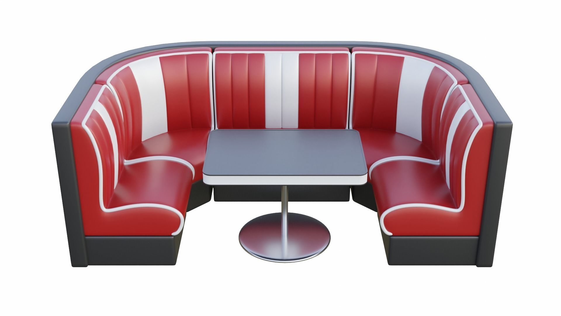 3D model Retro Diner Collection VR / AR / low-poly | CGTrader