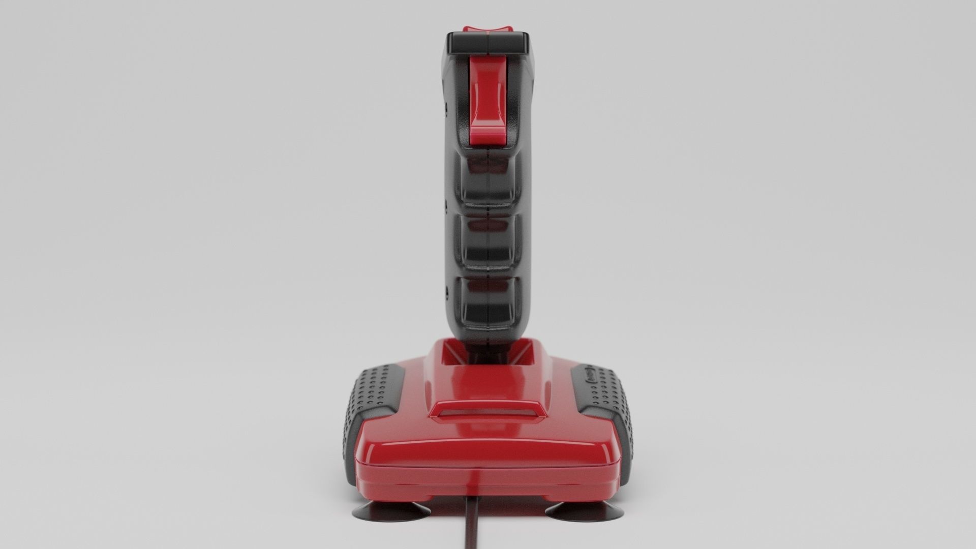 Retro Joystick Quickshot Ii Turbo 3d Model Cgtrader