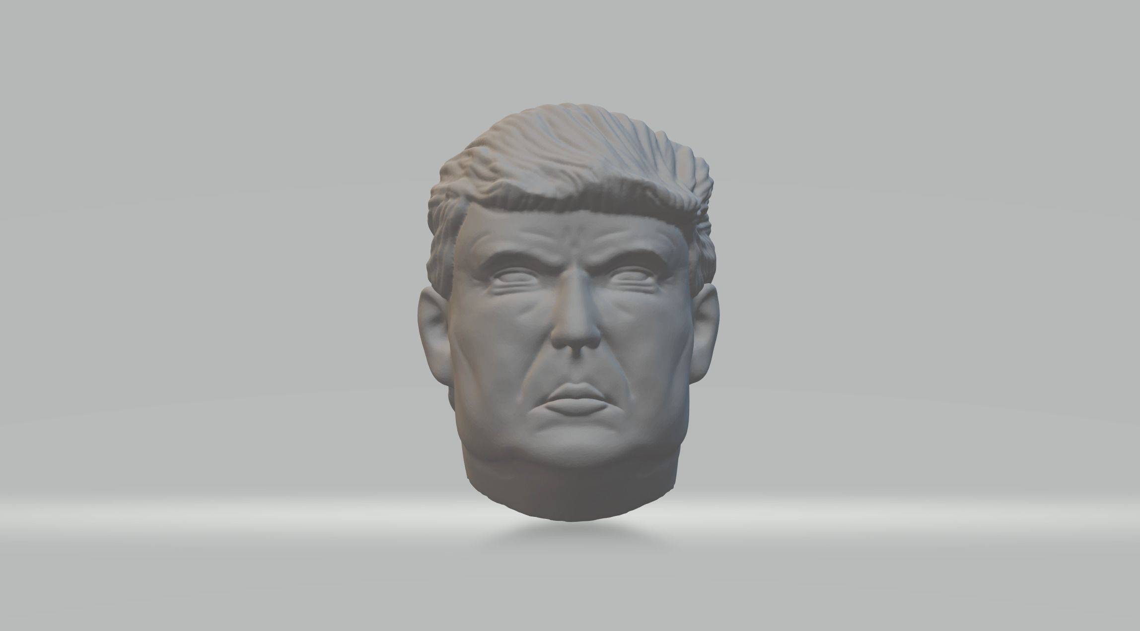 Donald Trump Head 3D Model 3D model 3D printable | CGTrader