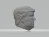 Donald Trump Head 3D Model 3D model 3D printable | CGTrader