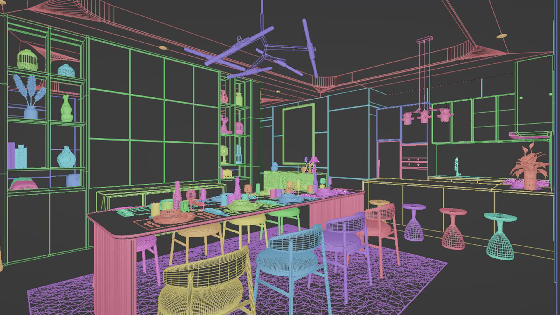 President Suite Hotel Blender - Fbx - Obj 3D model | CGTrader