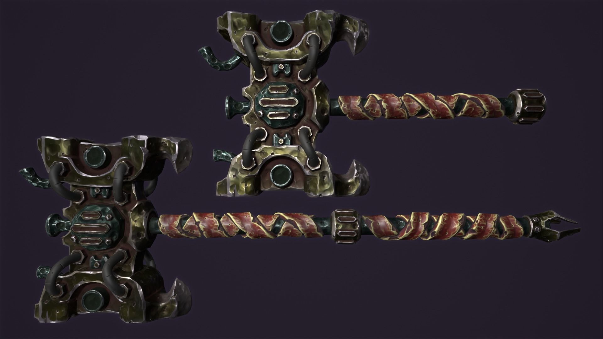 3D model Brute forge hammer VR / AR / low-poly | CGTrader