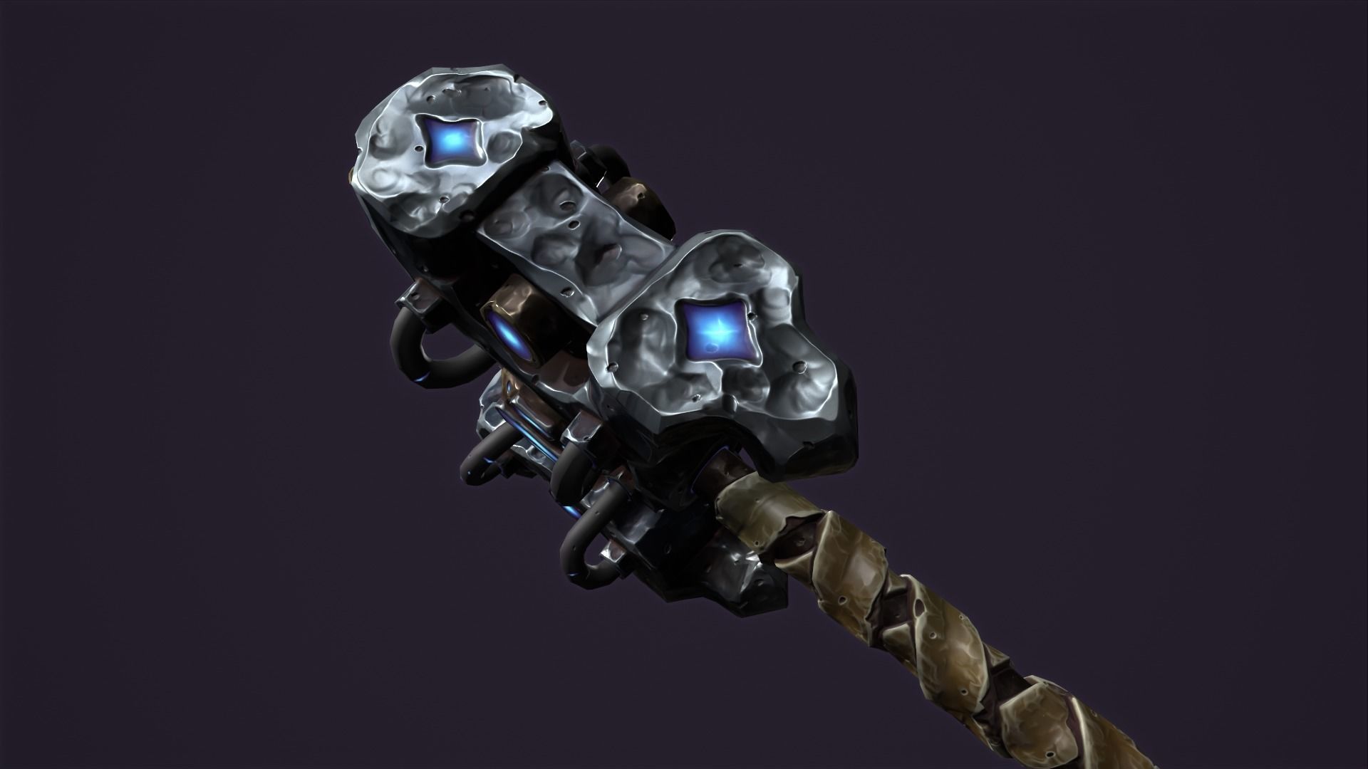 3D model Brute forge hammer VR / AR / low-poly | CGTrader