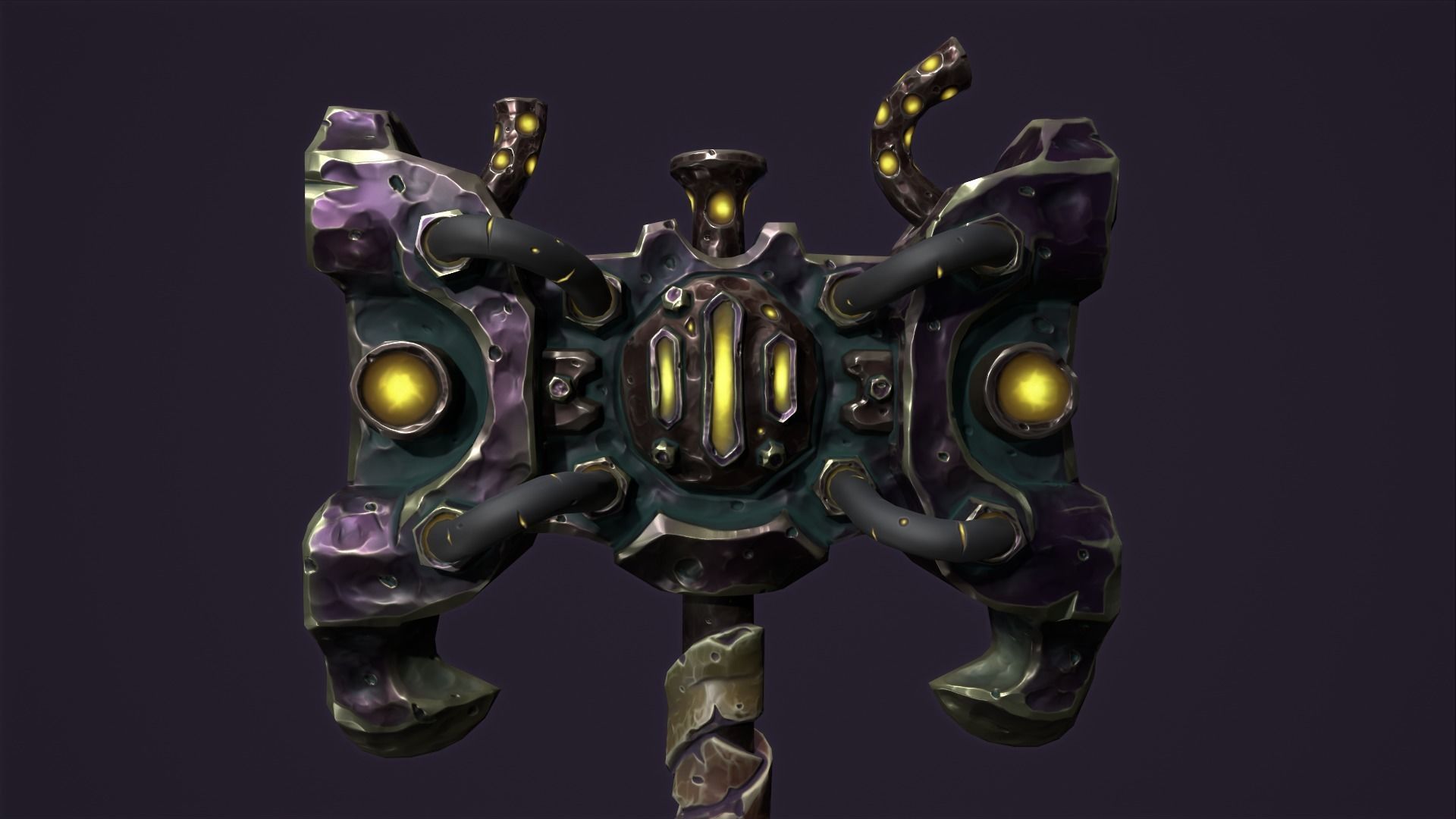 3D model Brute forge hammer VR / AR / low-poly | CGTrader