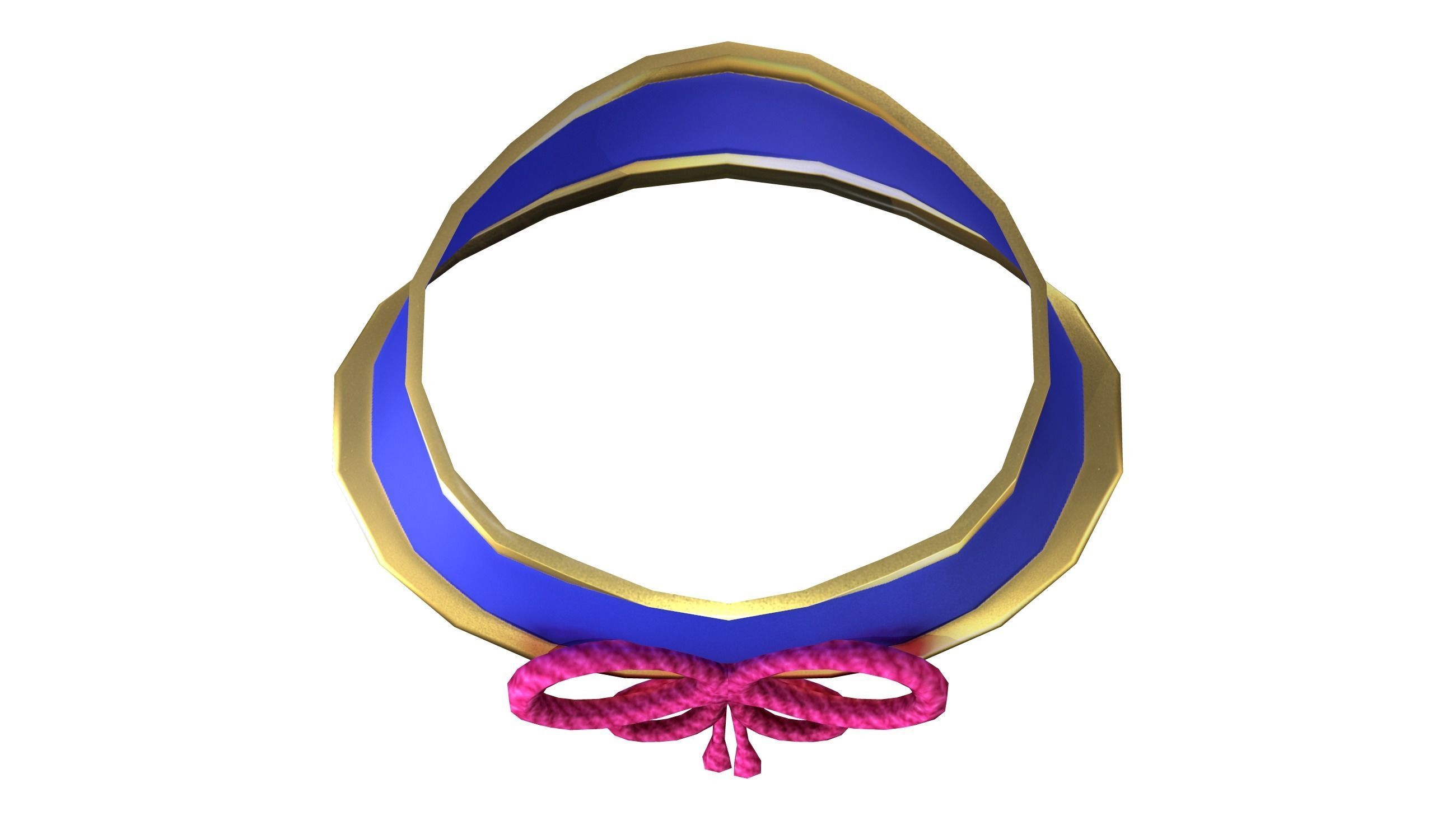 3D model Asian Choker Necklace Necktie Neckpiece VR / AR / low-poly ...