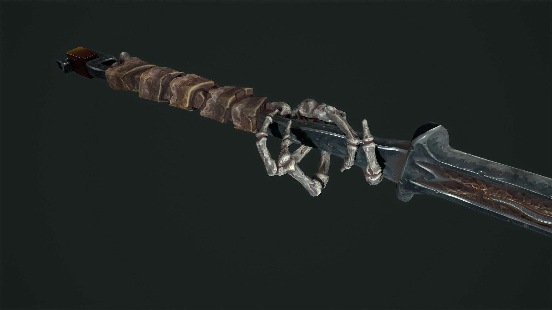 3D model Undead two handed sword VR / AR / low-poly | CGTrader