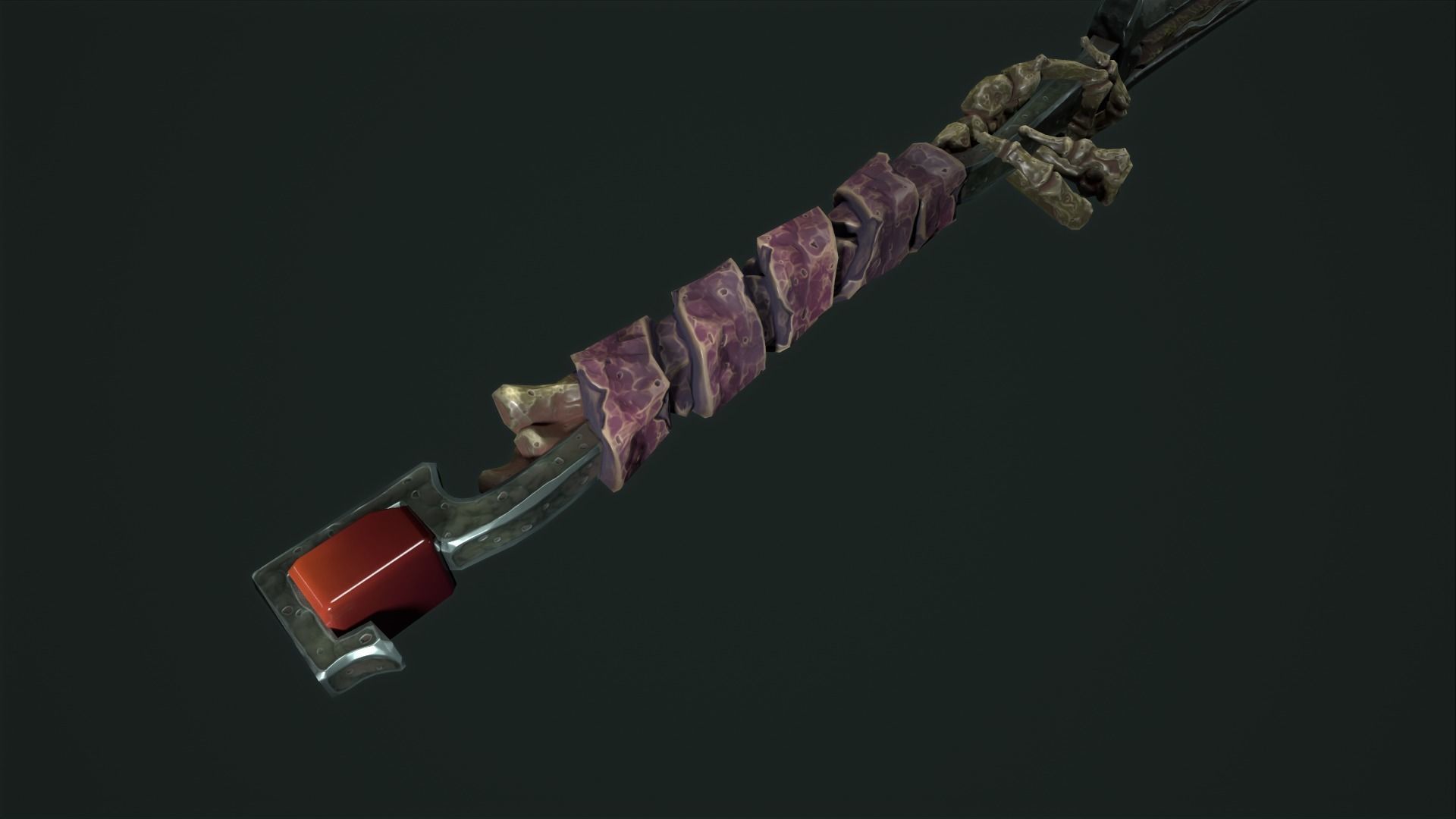 3D model Undead two handed sword VR / AR / low-poly | CGTrader